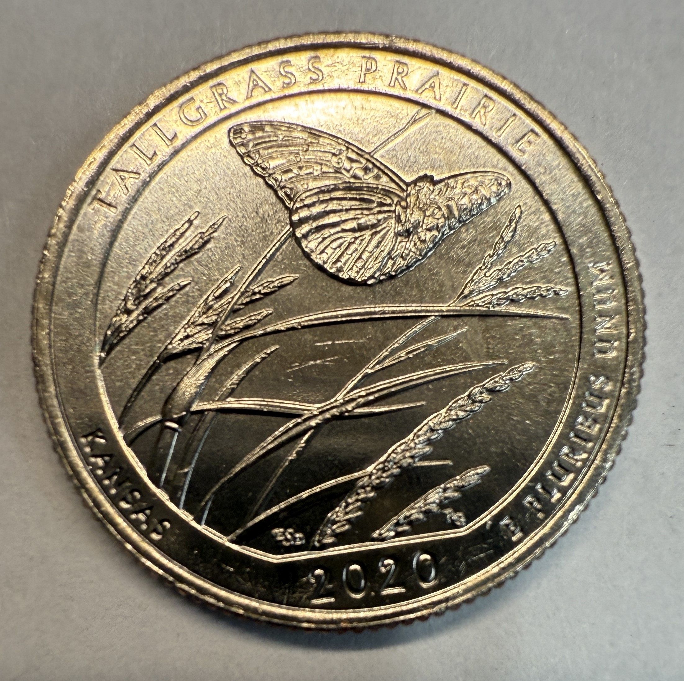 2020-W Tallgrass Prairie ATB Quarter AU/UNC (11007) - For Sale, Buy Now ...