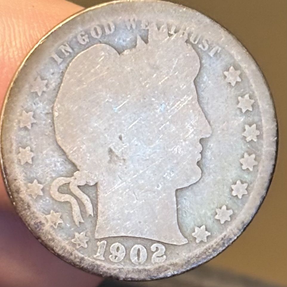1902 o Barber Quarter - For Sale, Buy Now Online - Item #942062