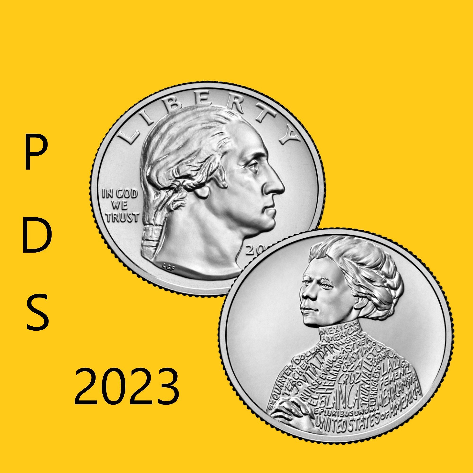 2023 P D S (3 Coin) American Women Quarters - Jovita Idar (BU) - For ...