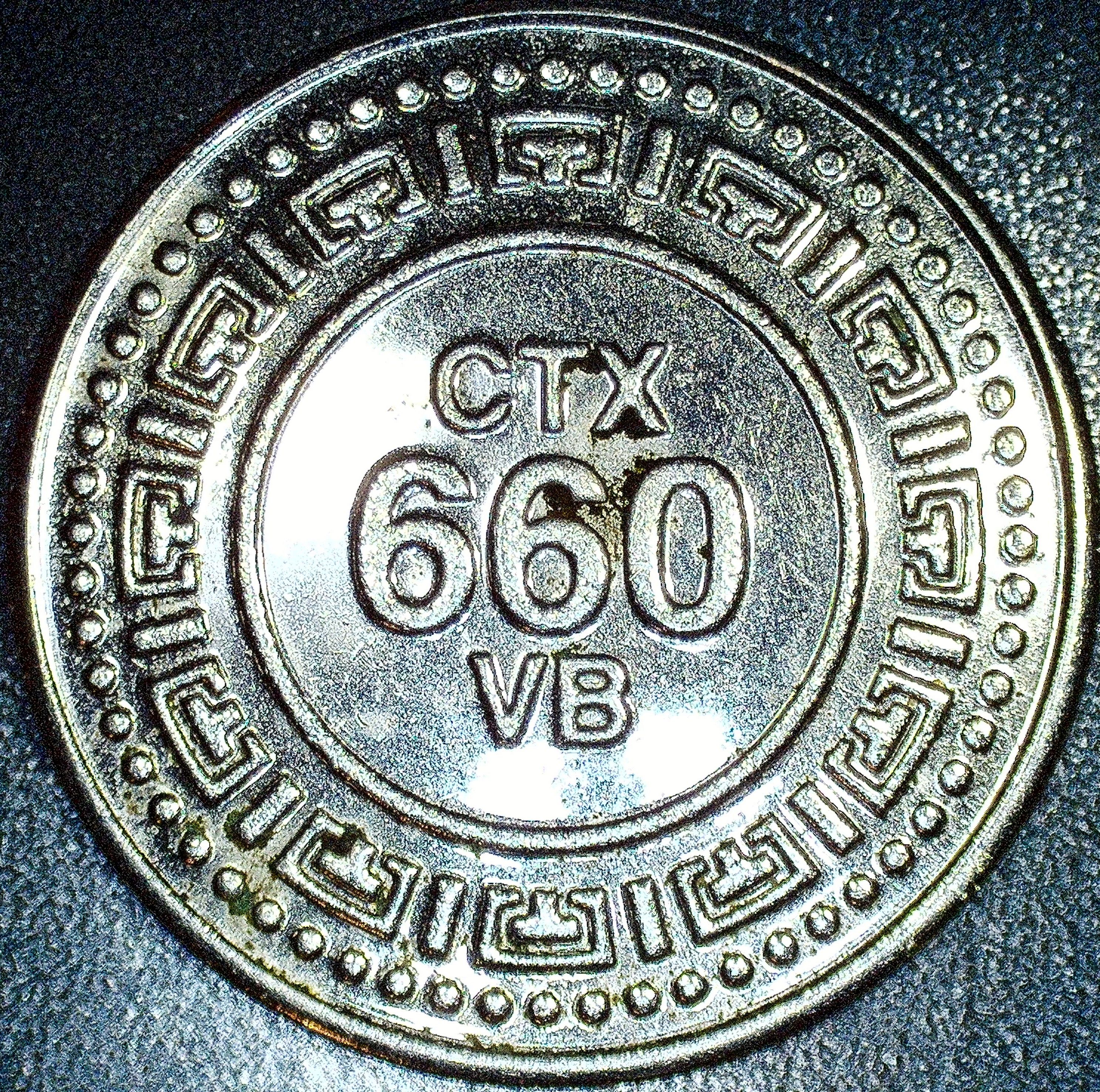 Argentina CTX 660 Vanbrook / Sin Valor Vending Token - For Sale, Buy ...