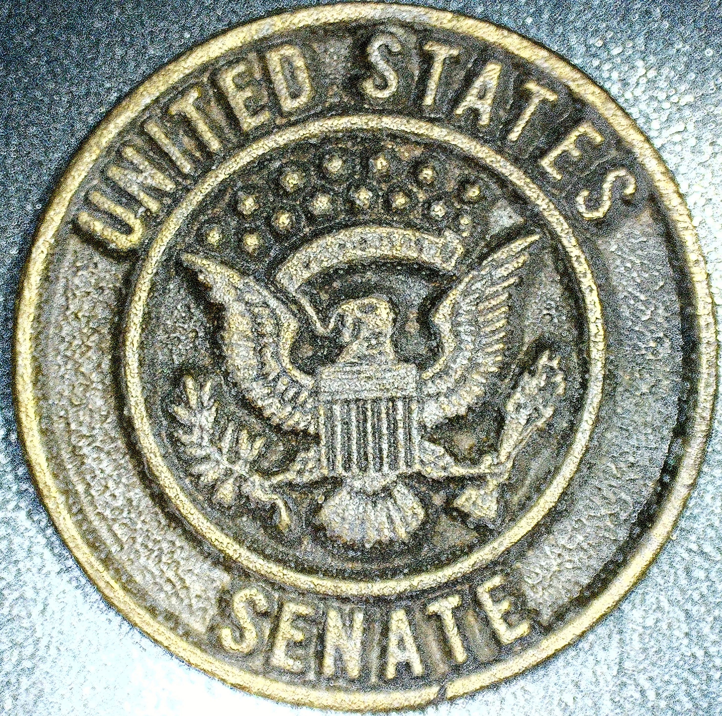 Vintage United States Senate Medal Single Sided - For Sale, Buy Now ...