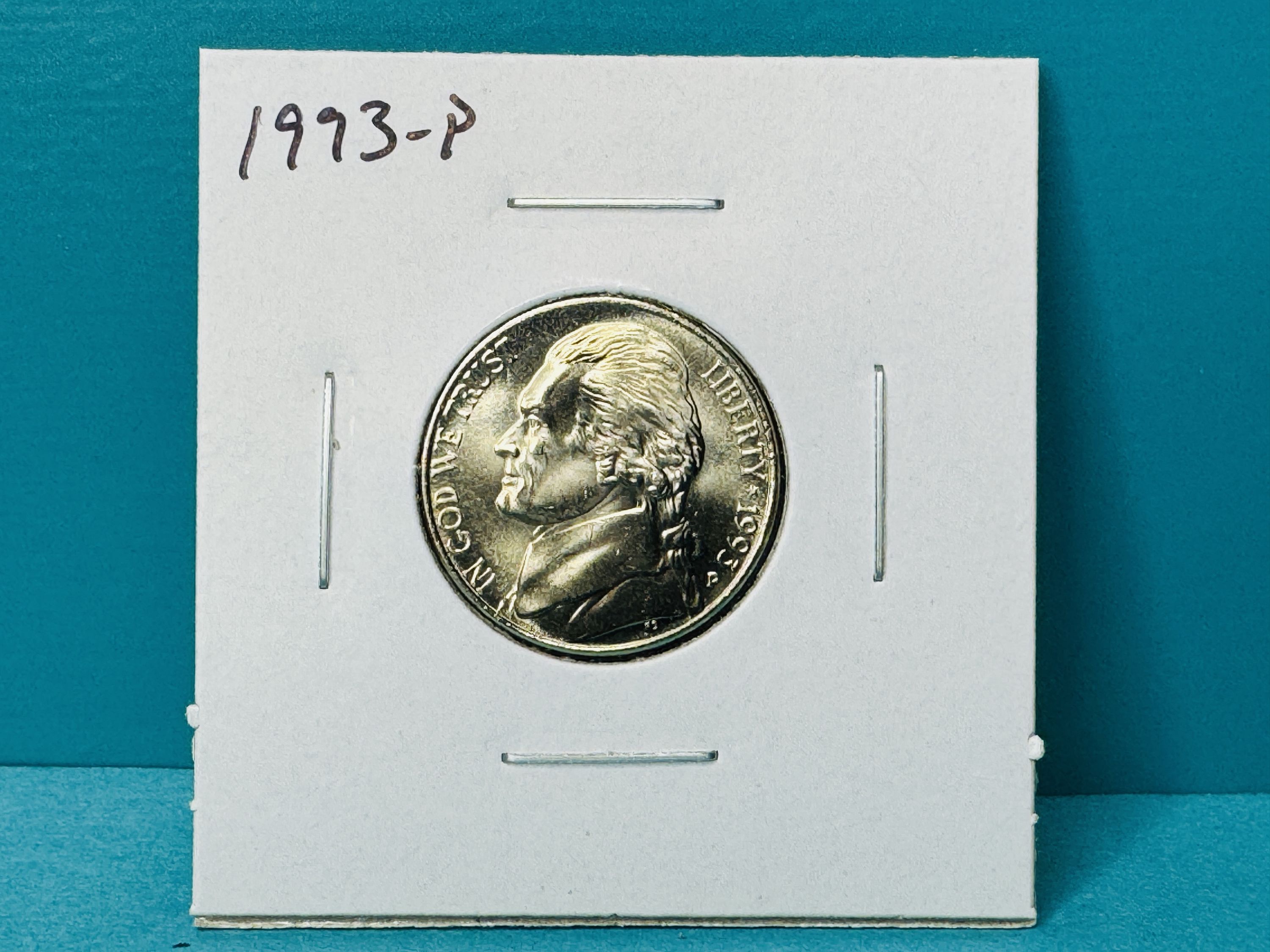 1993-P Jefferson Nickel - For Sale, Buy Now Online - Item #942529