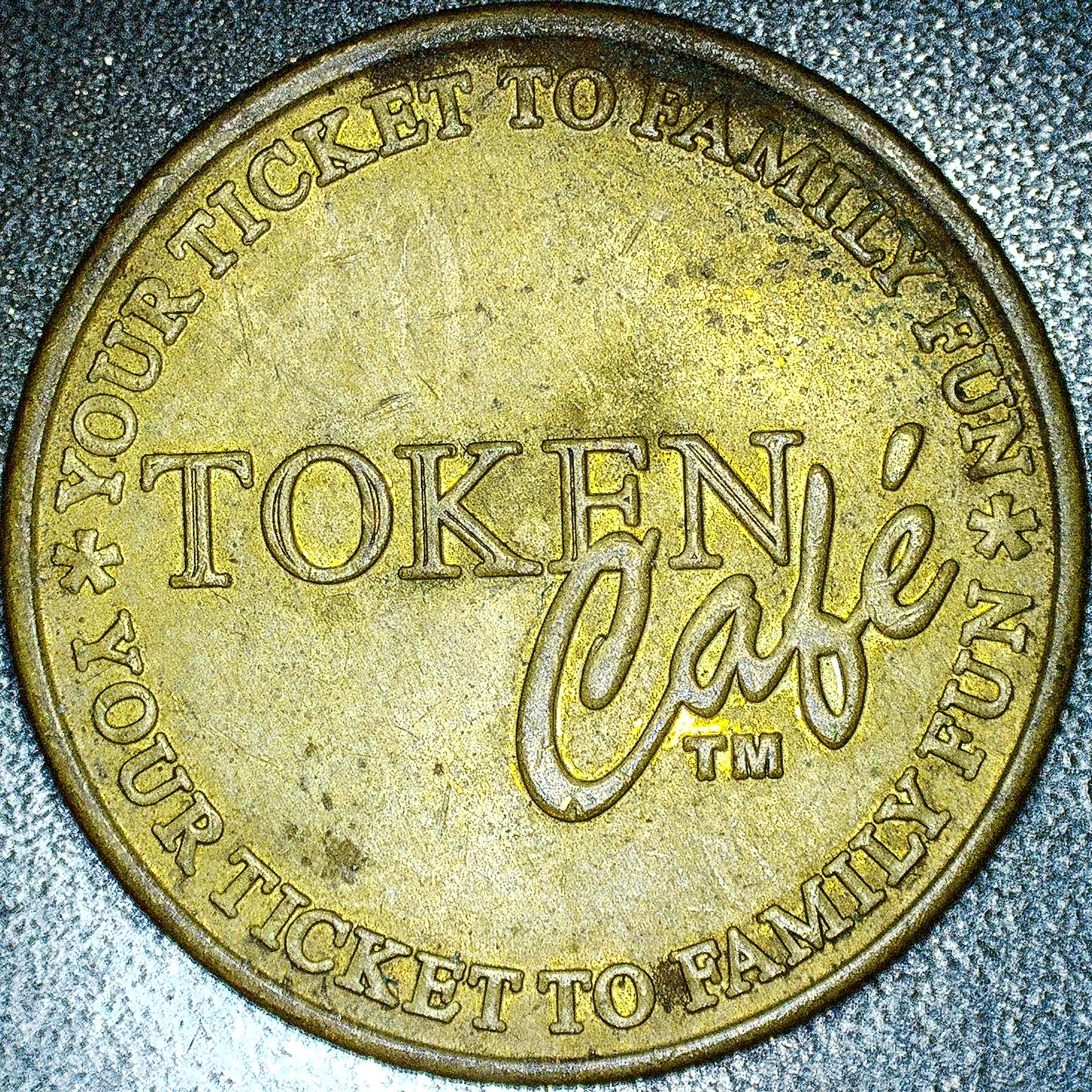 Token Cafe Your Ticket To Family Fun Arcade Game Token 24mm - For Sale ...