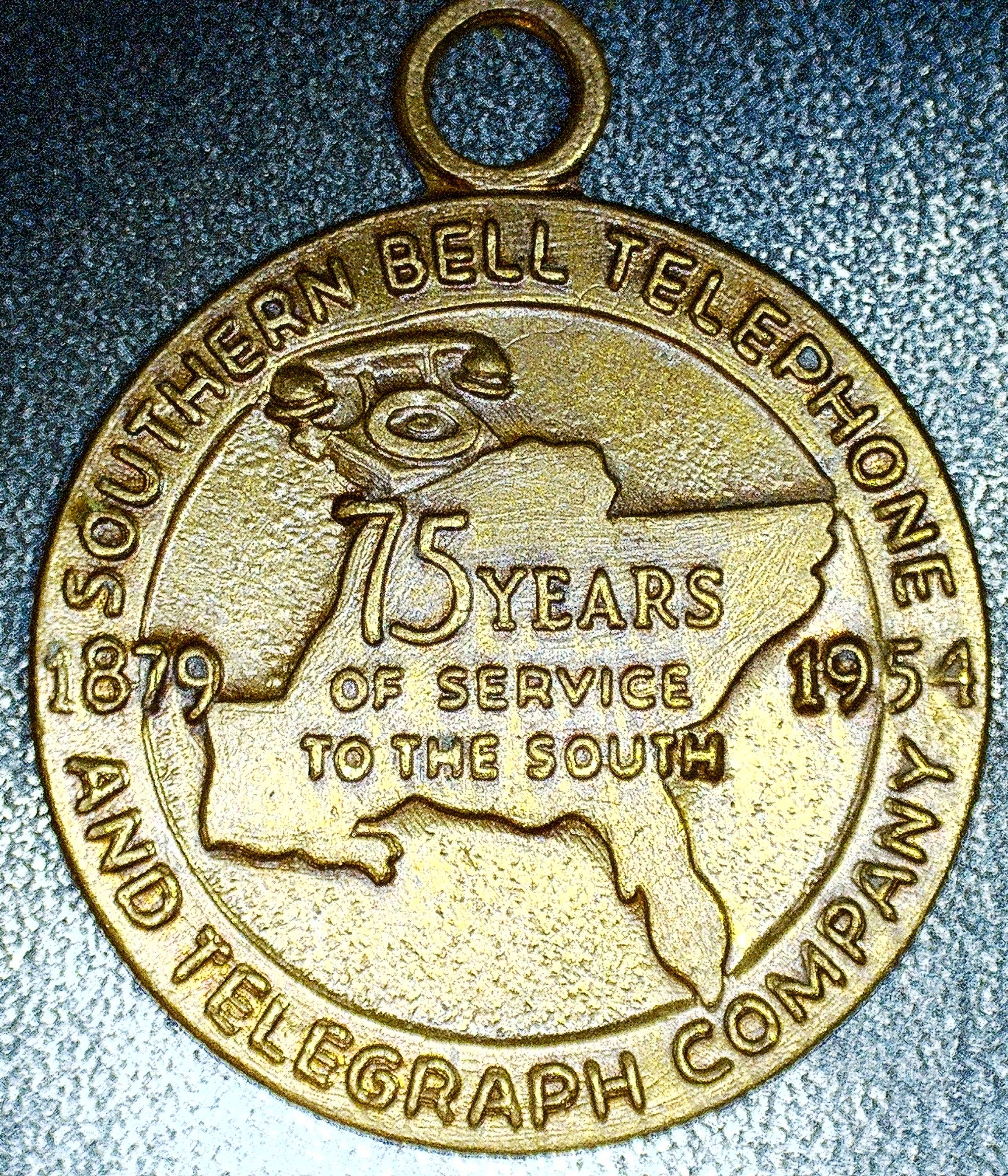 1954 Southern Bell Telephone and Telegraph Company Pendant - For Sale ...