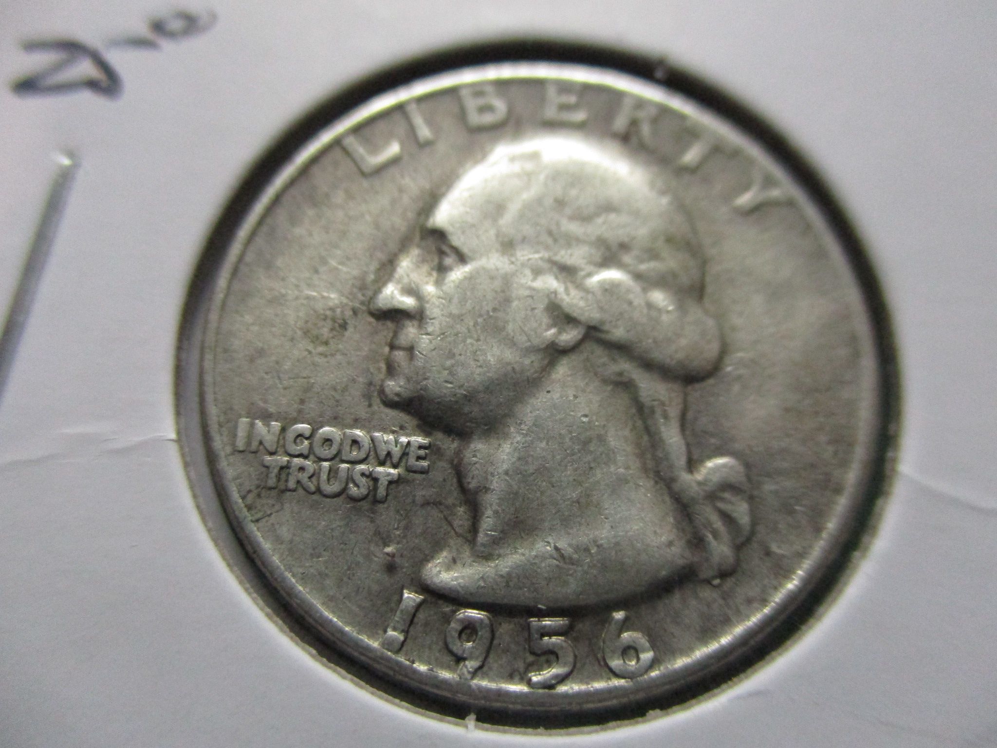 1956-D Washington Quarter. Item: 25 W56D-14. - For Sale, Buy Now Online ...