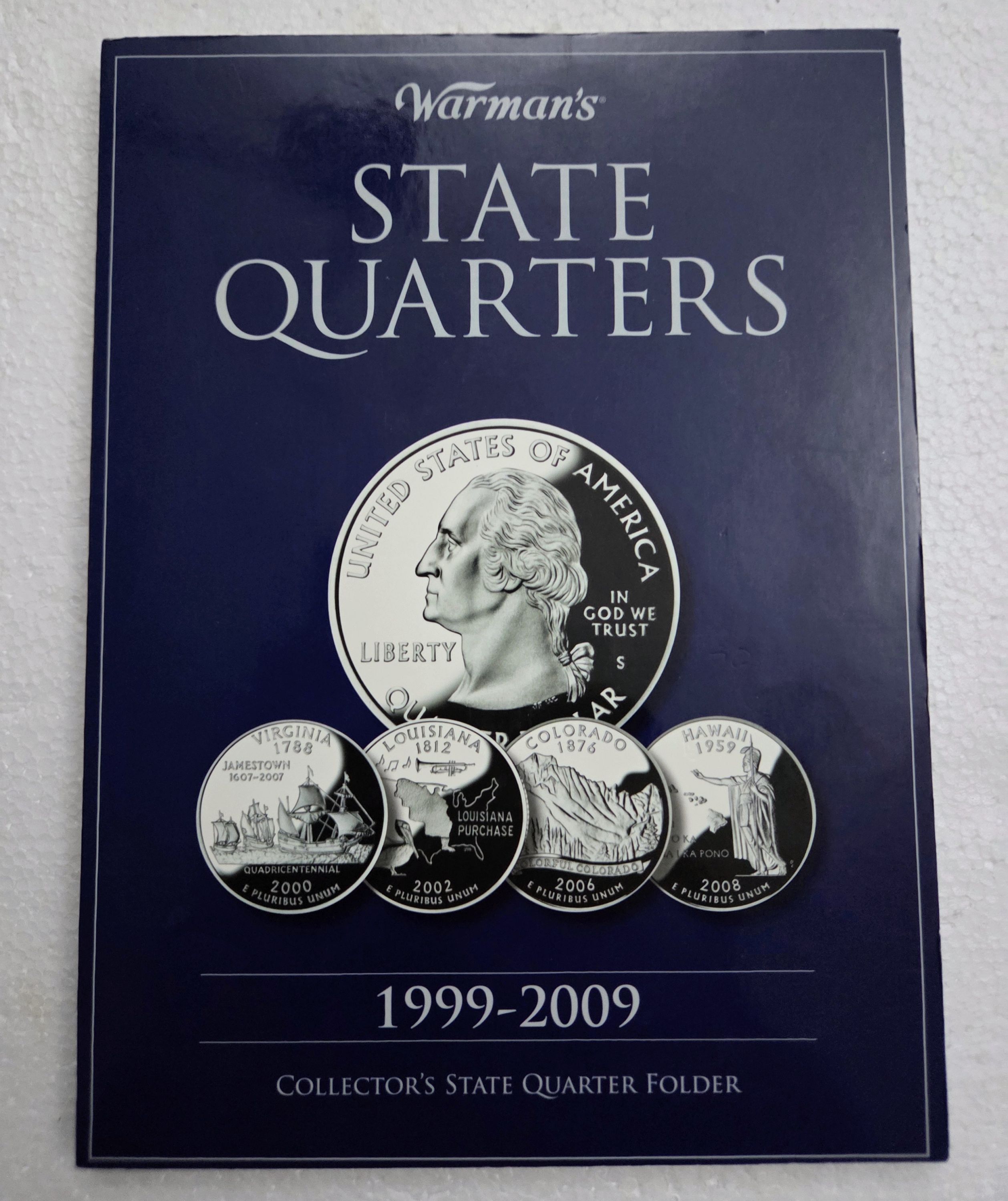 Complete 58 Coin "State Quarter Set" in Warman's folder, Uncirculated ...