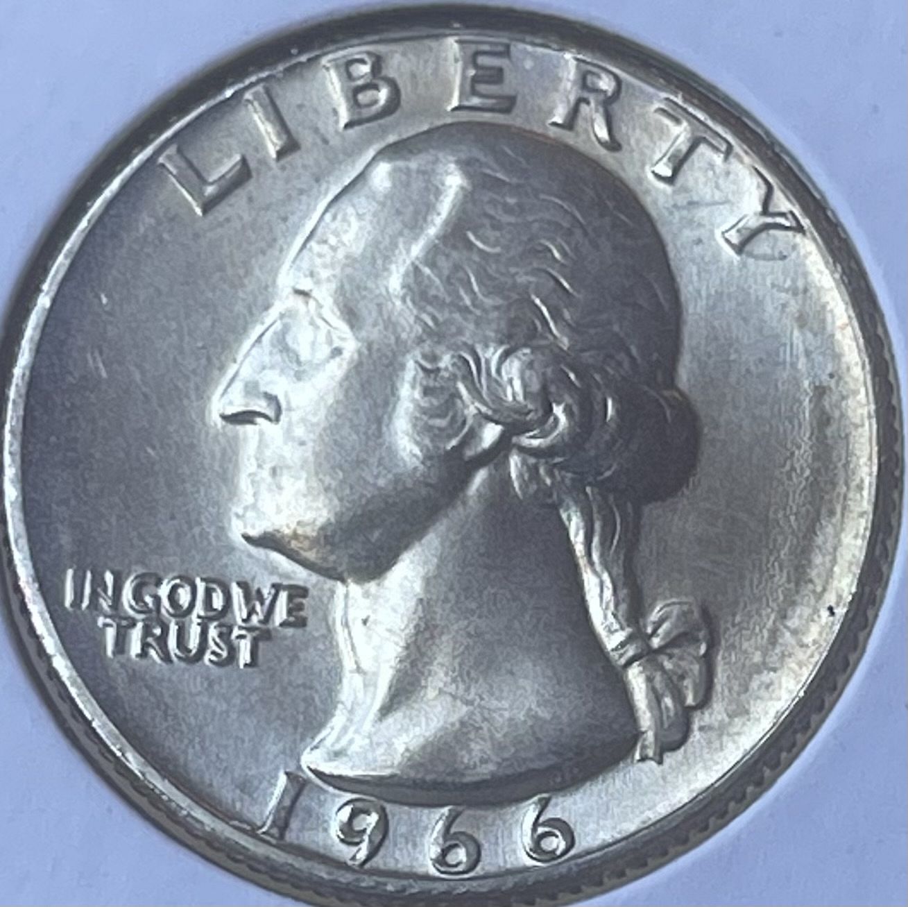 1966-P Washington Clad Quarter - For Sale, Buy Now Online - Item #946001