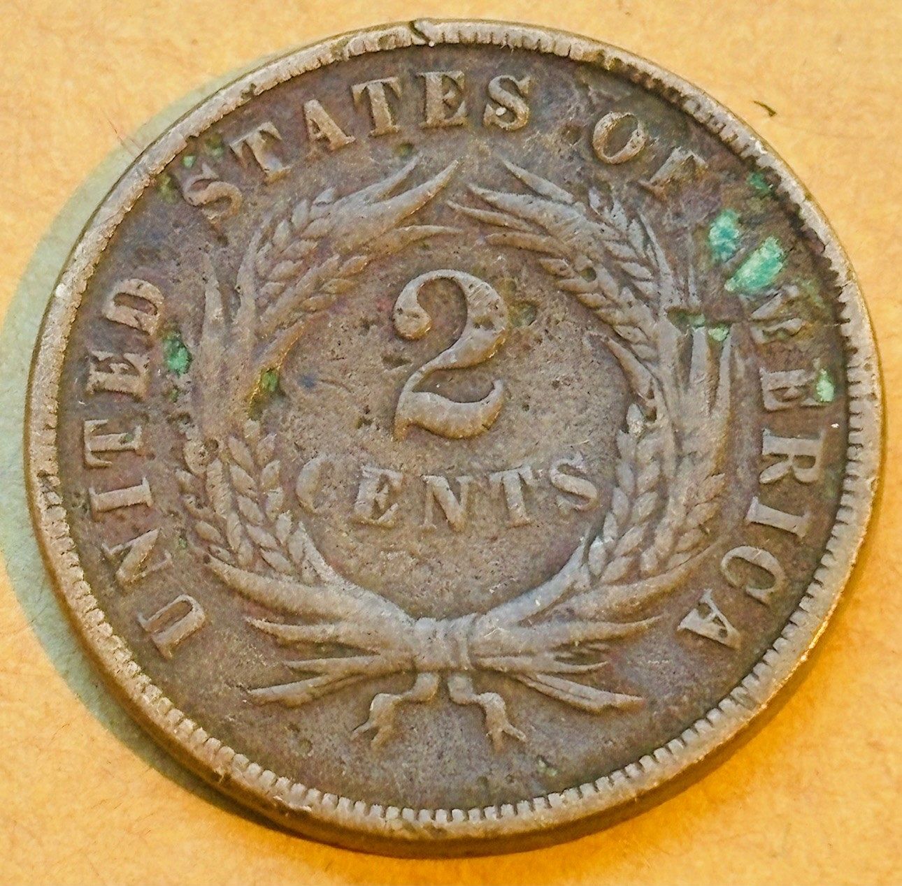 1869 Two Cent Piece - For Sale, Buy Now Online - Item #947761