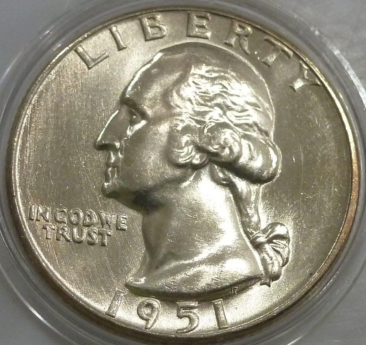 1951-D BRILLIANT UNCIRCULATED Washington Quarter BU # 830-X) - For Sale ...