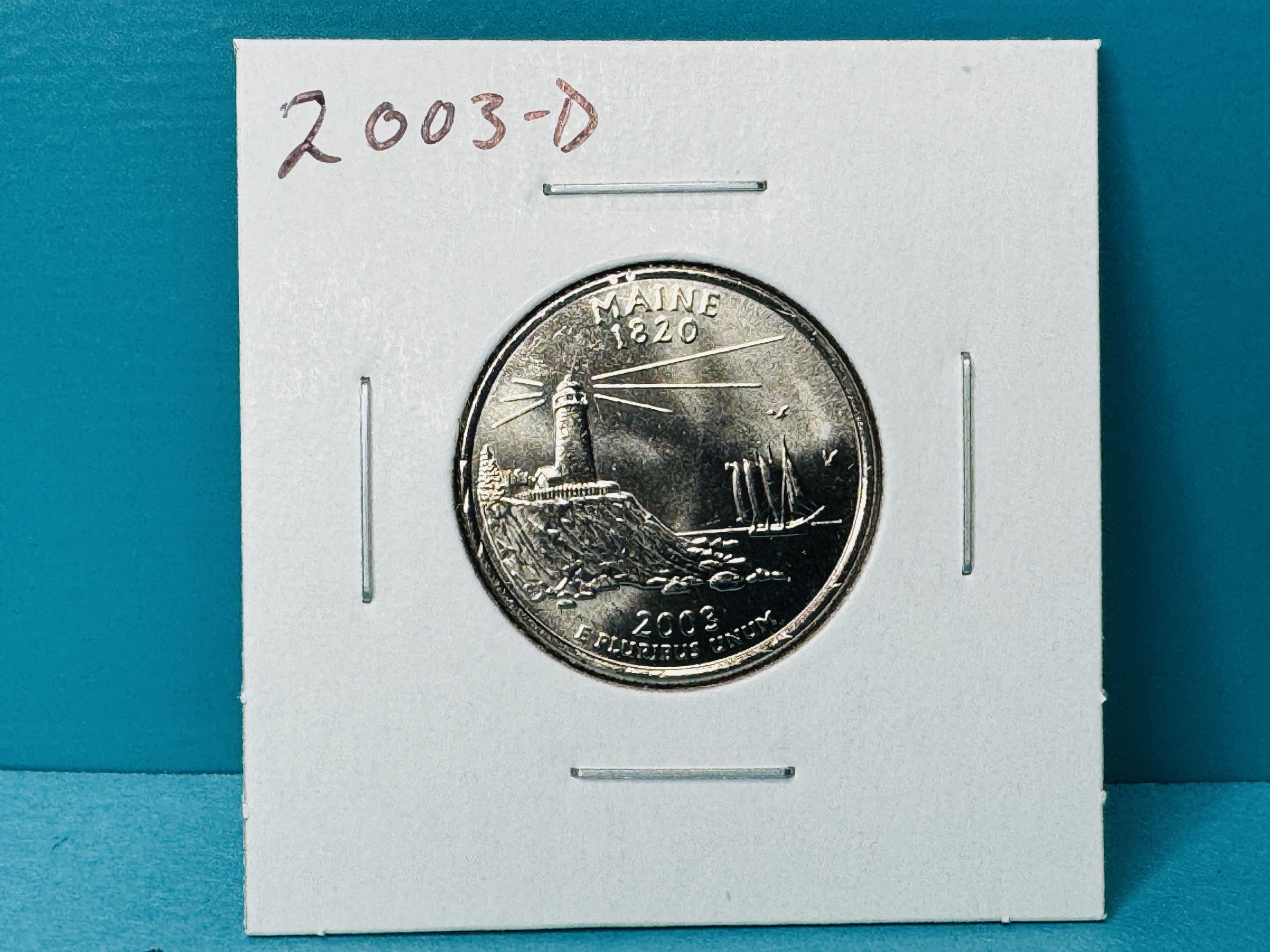 2003-D Maine 50 State Quarter - For Sale, Buy Now Online - Item #948049