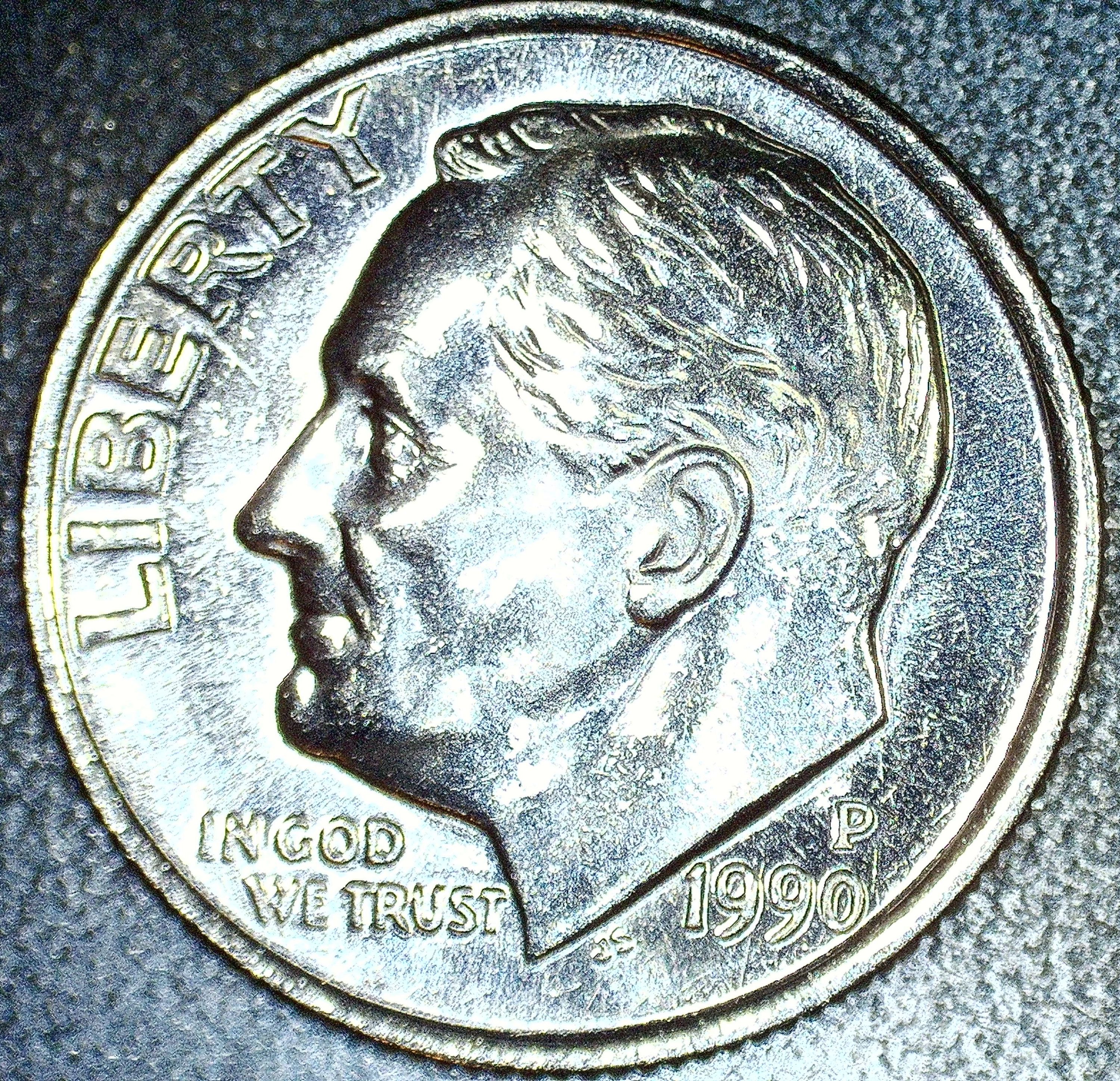 1990 P Roosevelt Dime BU or Better - For Sale, Buy Now Online - Item ...