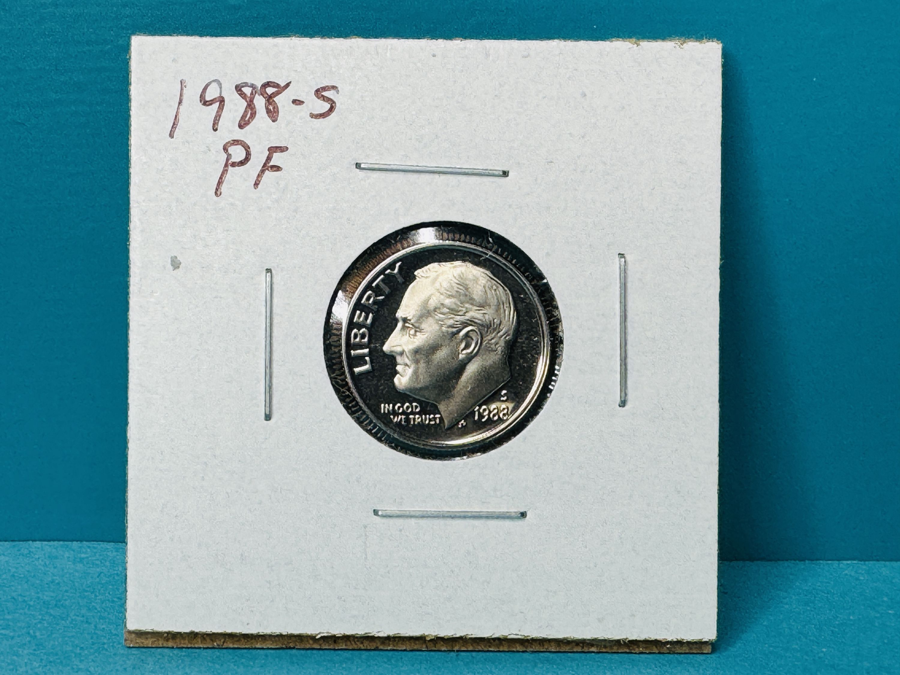 1988-S Proof Roosevelt Dime - For Sale, Buy Now Online - Item #948456