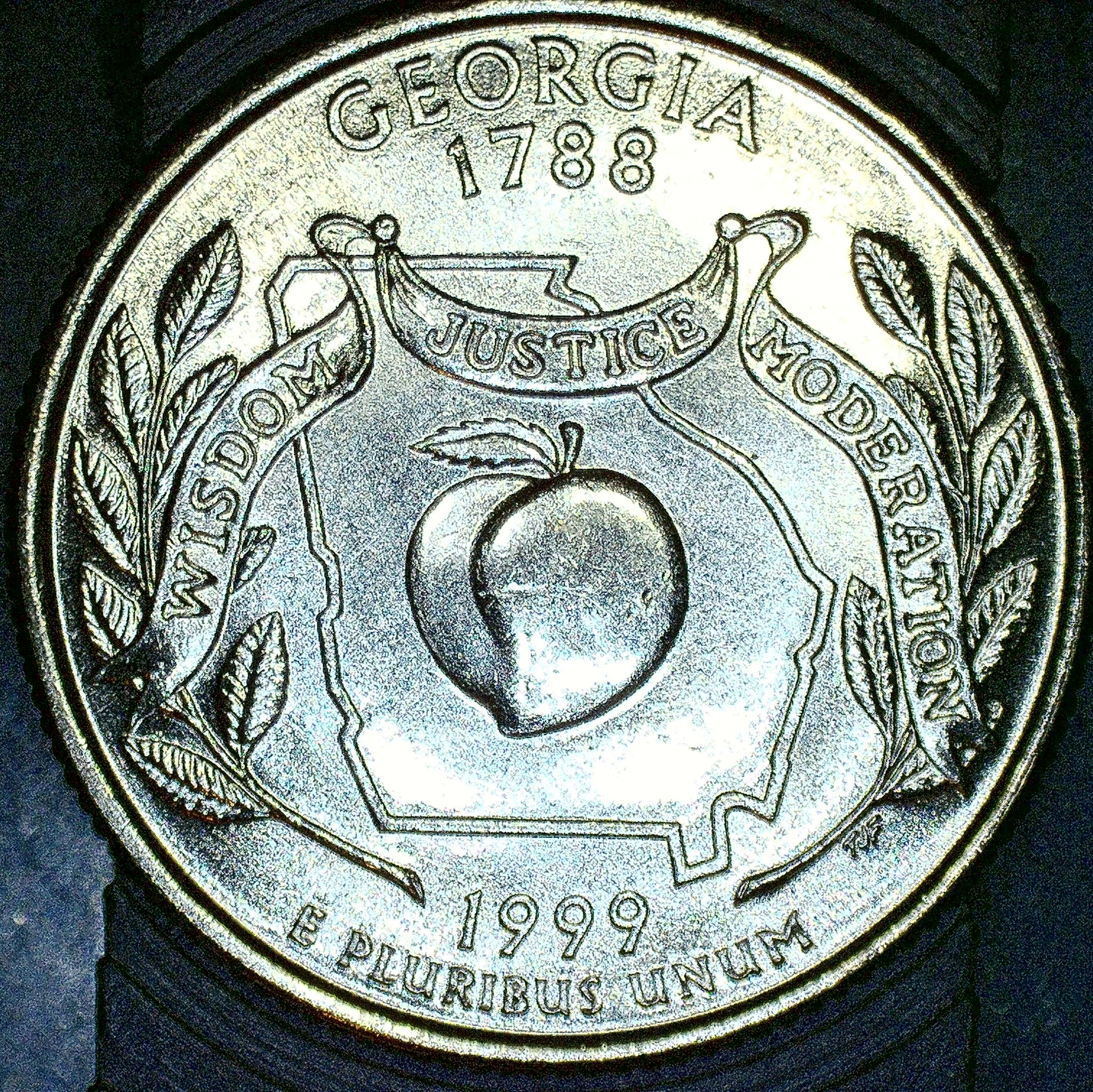 1999 P Georgia 50 States and Territories Quarter BU or Better - For ...