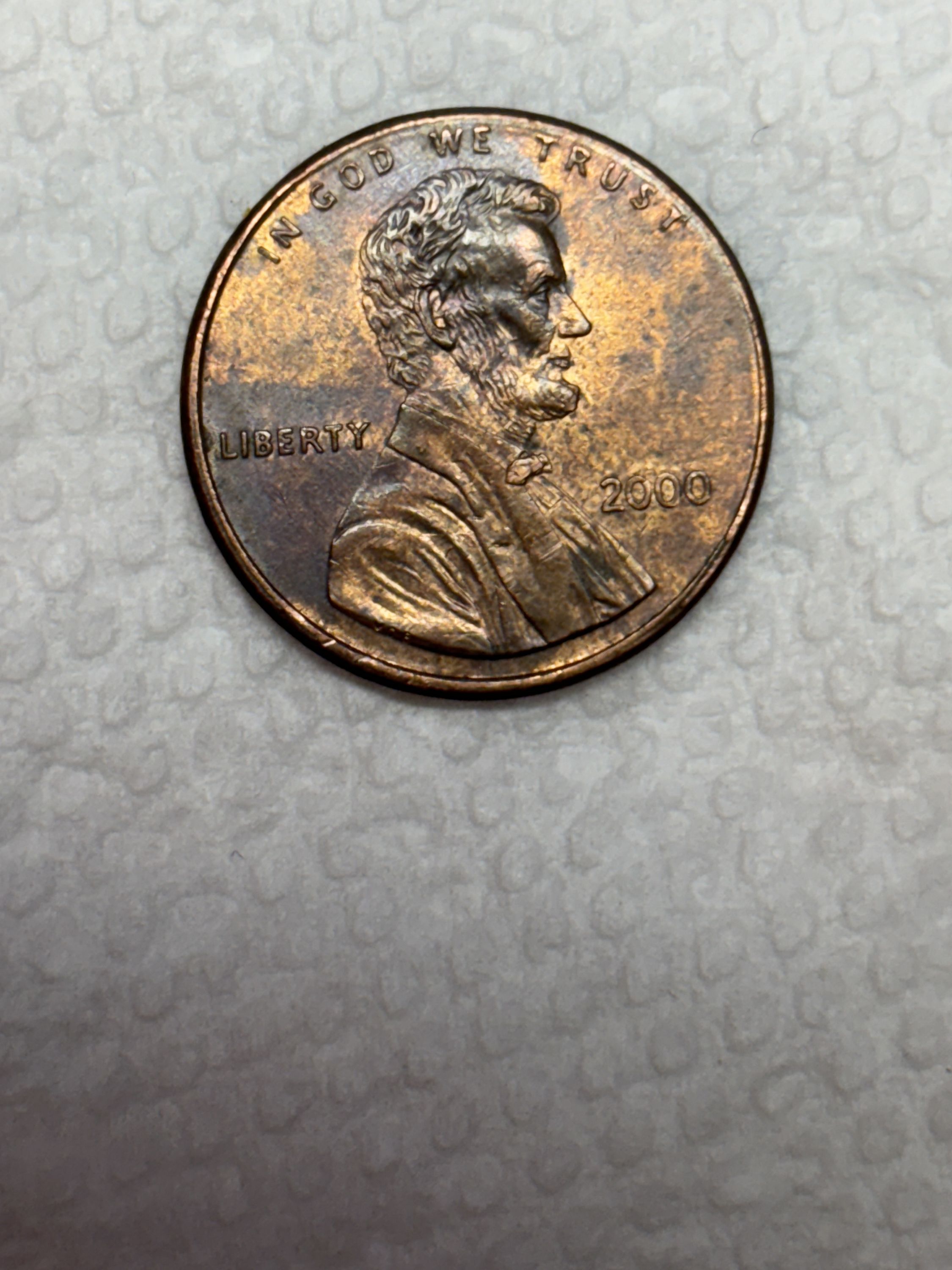 2000 P Lincoln Memorial Cent Small Cents: Wide AM - For Sale, Buy Now ...