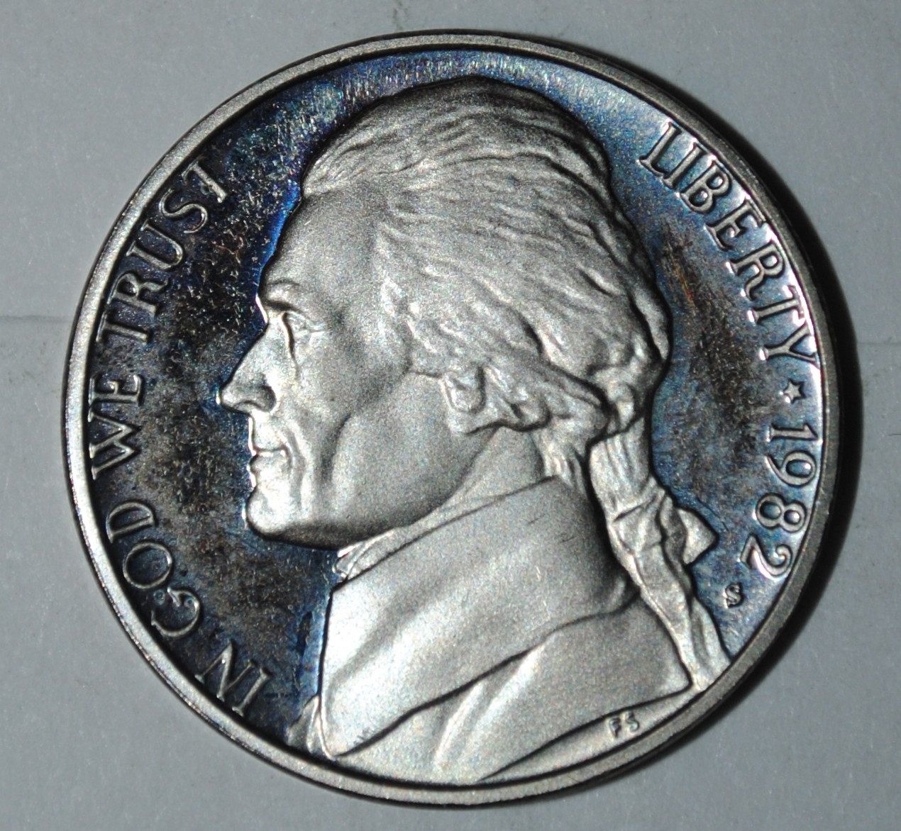 1982 S Jefferson Nickel {{{B013 - For Sale, Buy Now Online - Item #949289