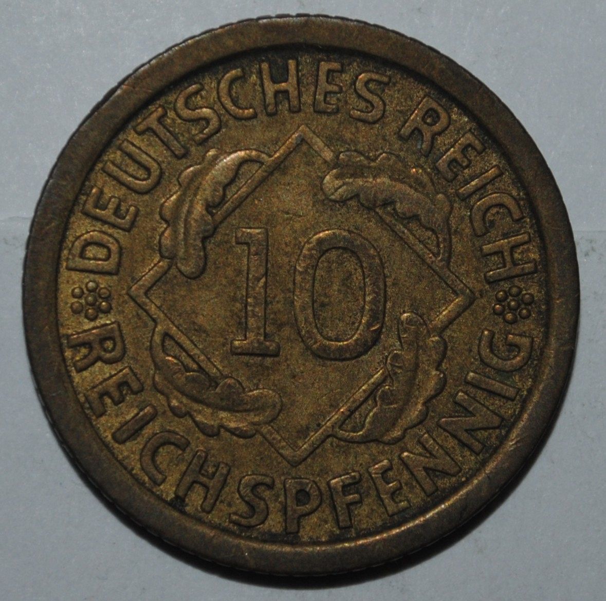 German 10 Pfennig 1929 F - For Sale, Buy Now Online - Item #949732