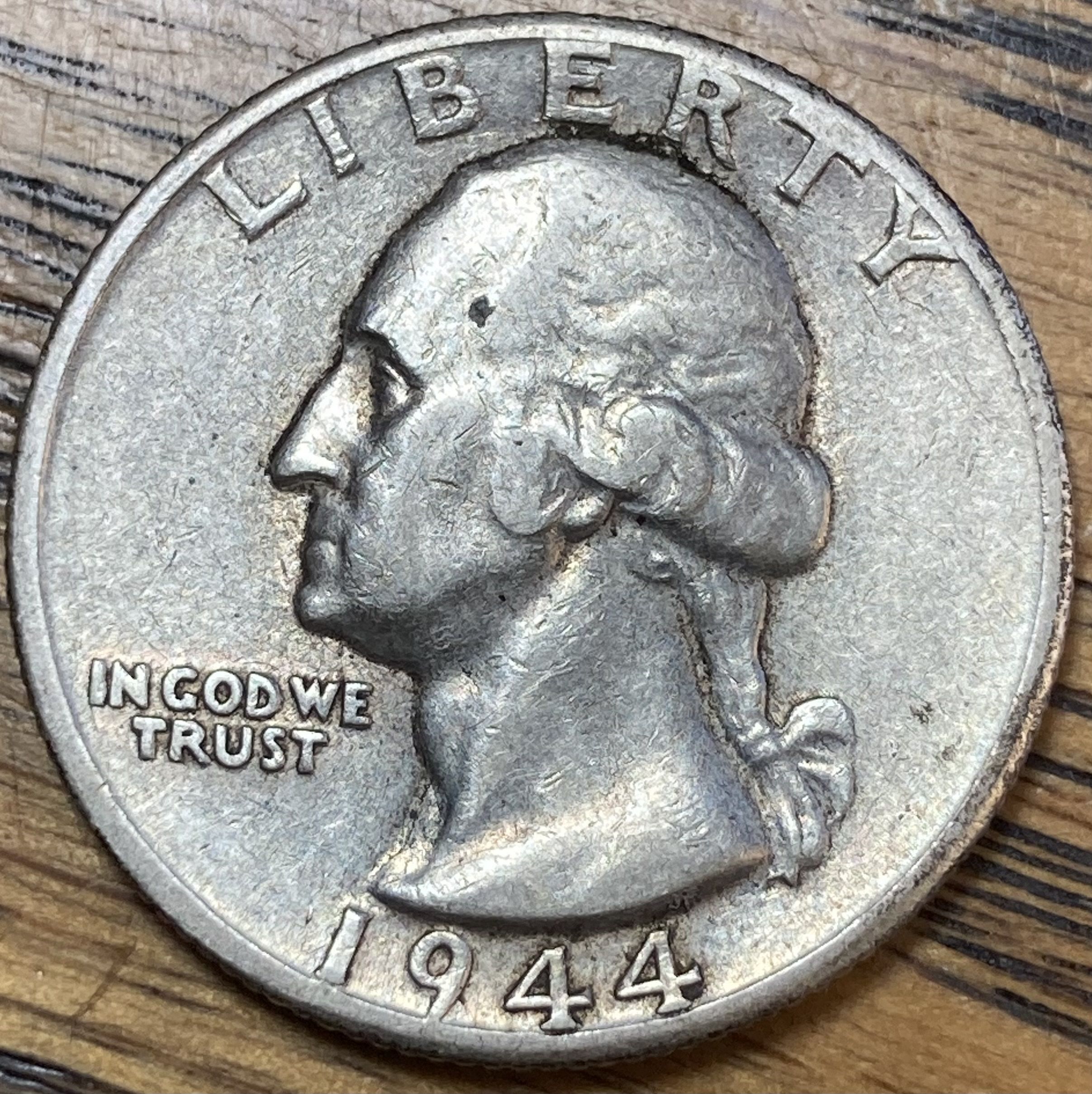 1944 D Washington quarter in EXTREMELY FINE condition - For Sale, Buy ...