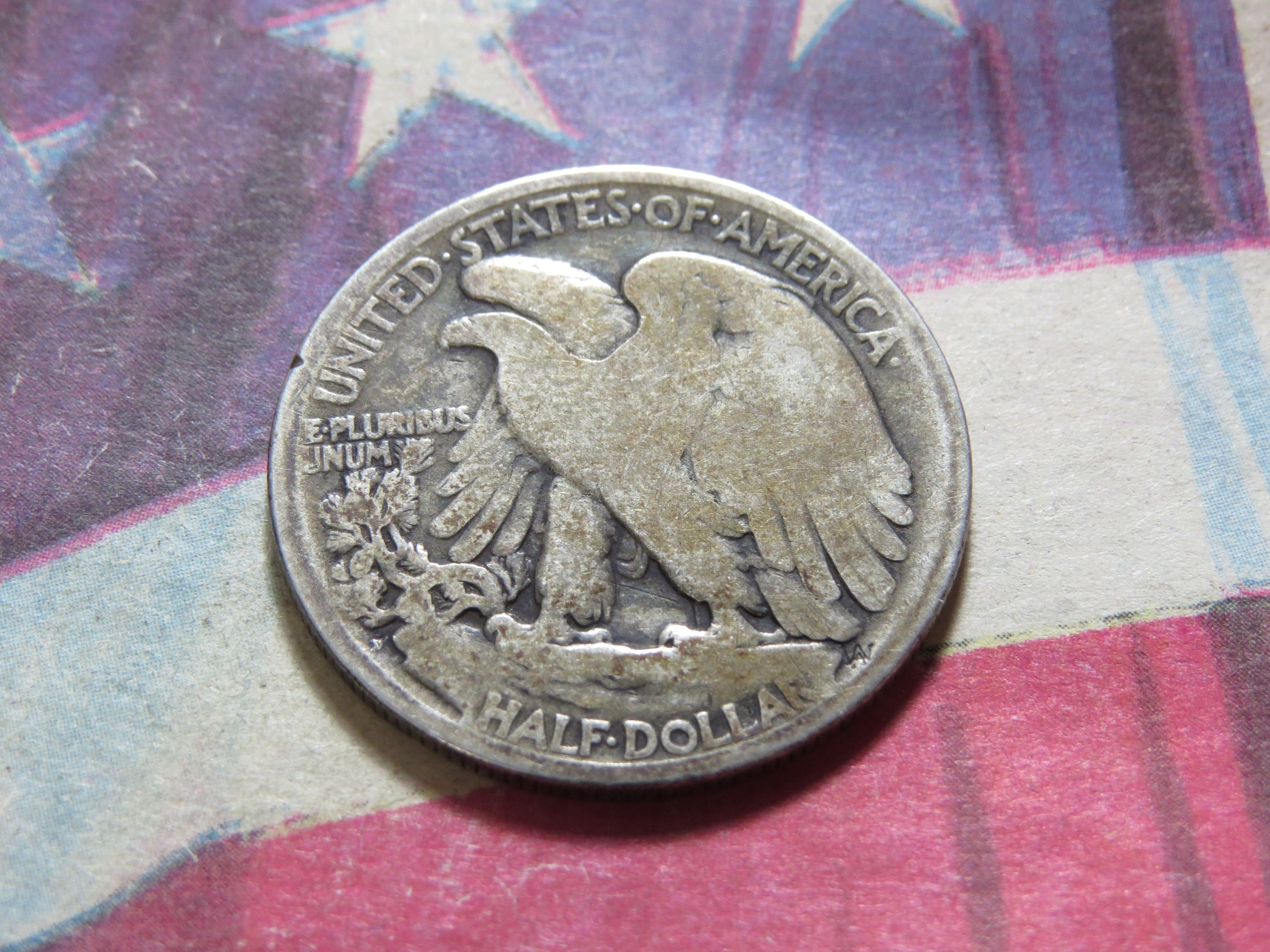 1921-D WALKING LIBERTY HALF DOLLAR ~ RARE KEY DATE ~ LOT J417 - Online ...