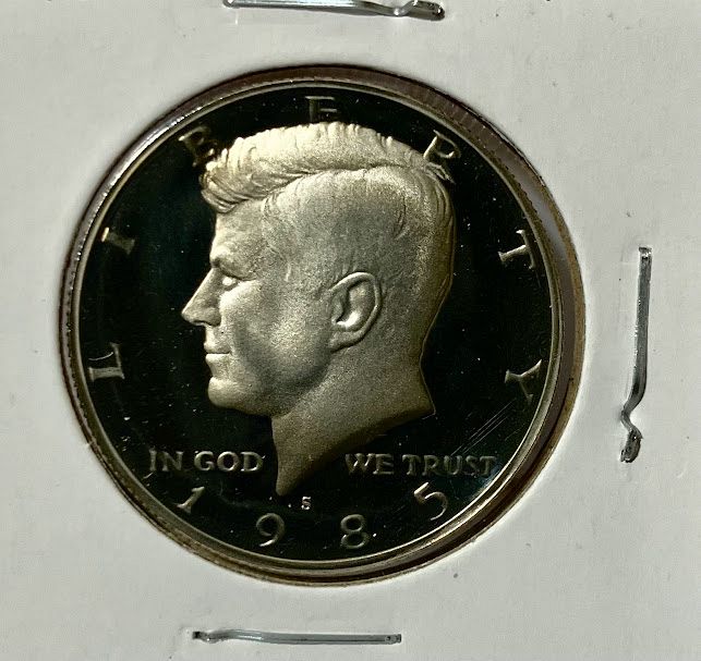 1985 S Proof Kennedy half dollar - For Sale, Buy Now Online - Item #950814