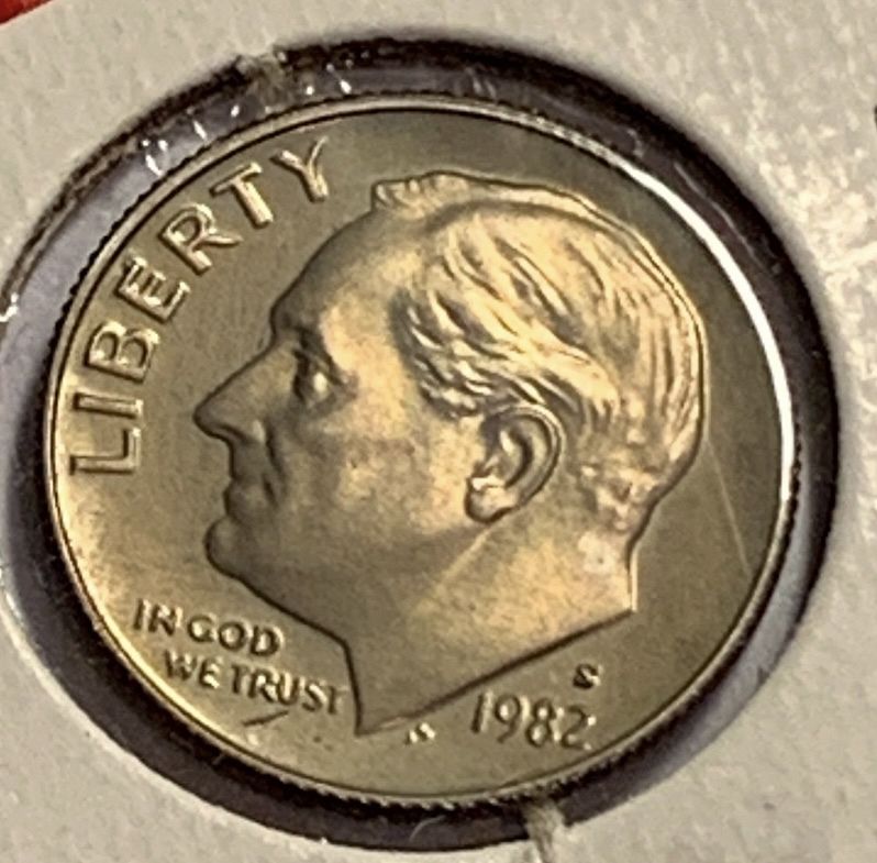 1982 S Roosevelt Dime - Proof CN - For Sale, Buy Now Online - Item #950857