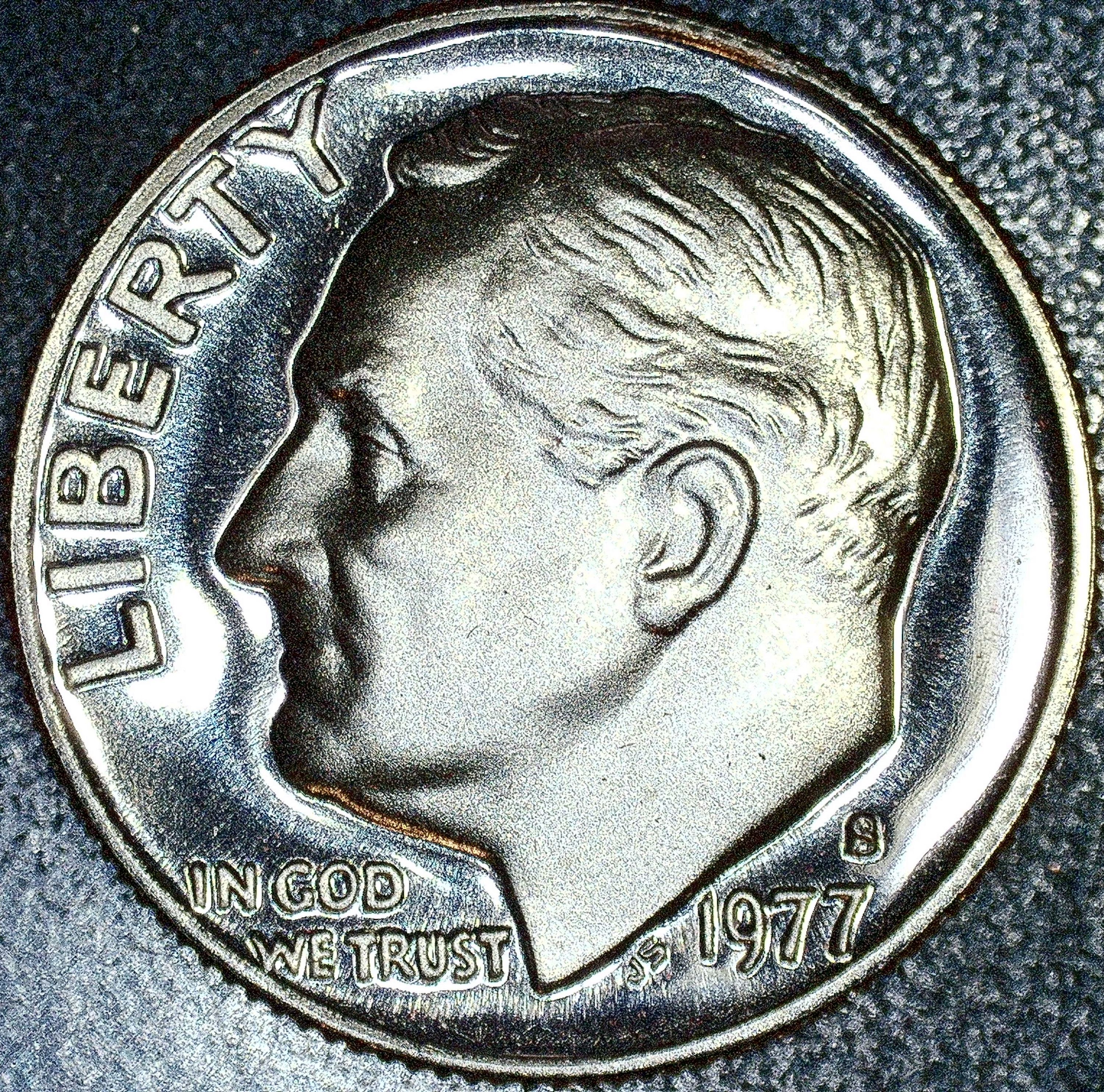 1977 S Roosevelt Dime Proof DCAM - For Sale, Buy Now Online - Item #951707