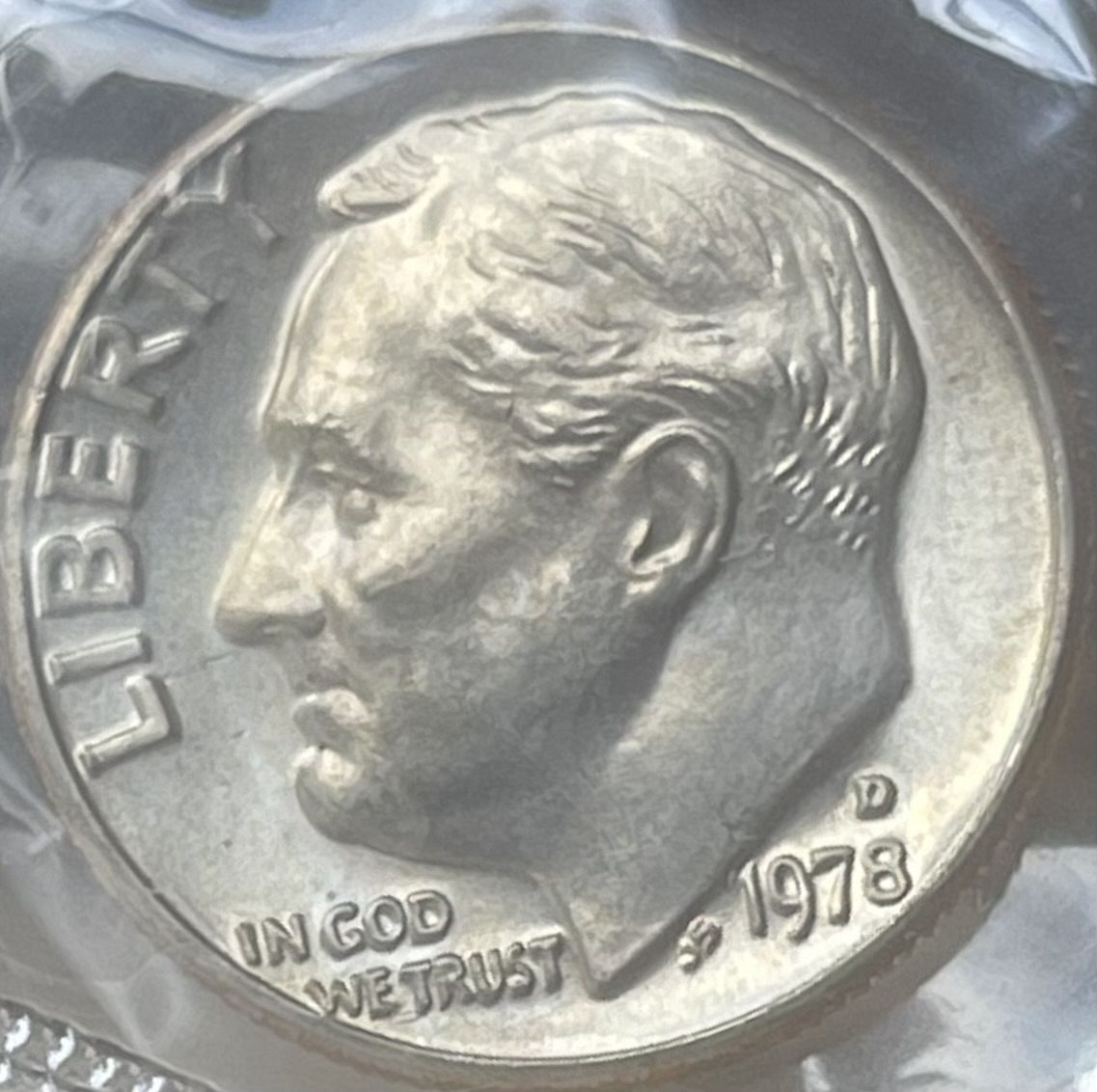 1978-D Roosevelt Clad Dime - For Sale, Buy Now Online - Item #951727