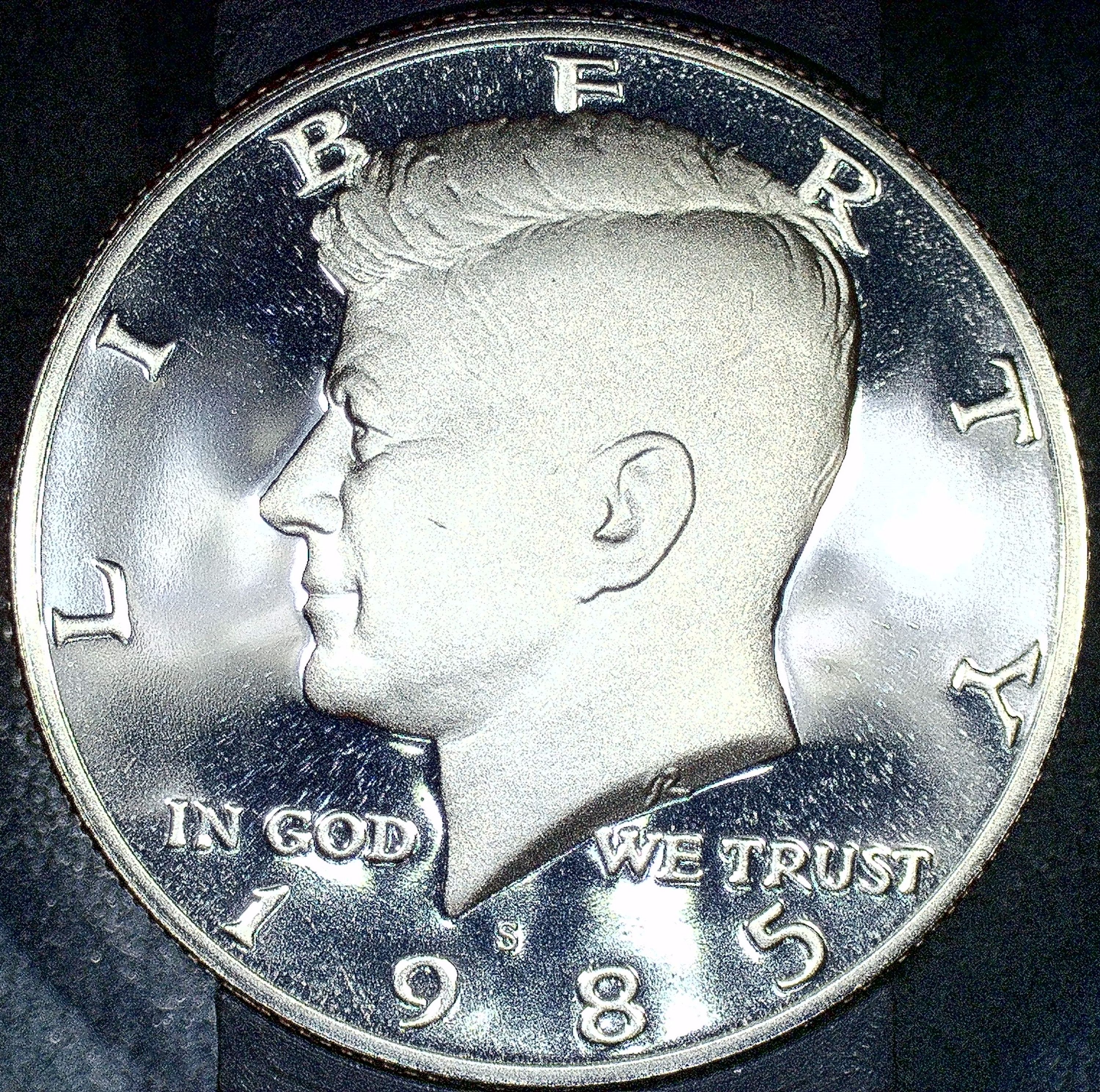 1985 S Kennedy Half Dollar Proof DCAM - For Sale, Buy Now Online - Item ...