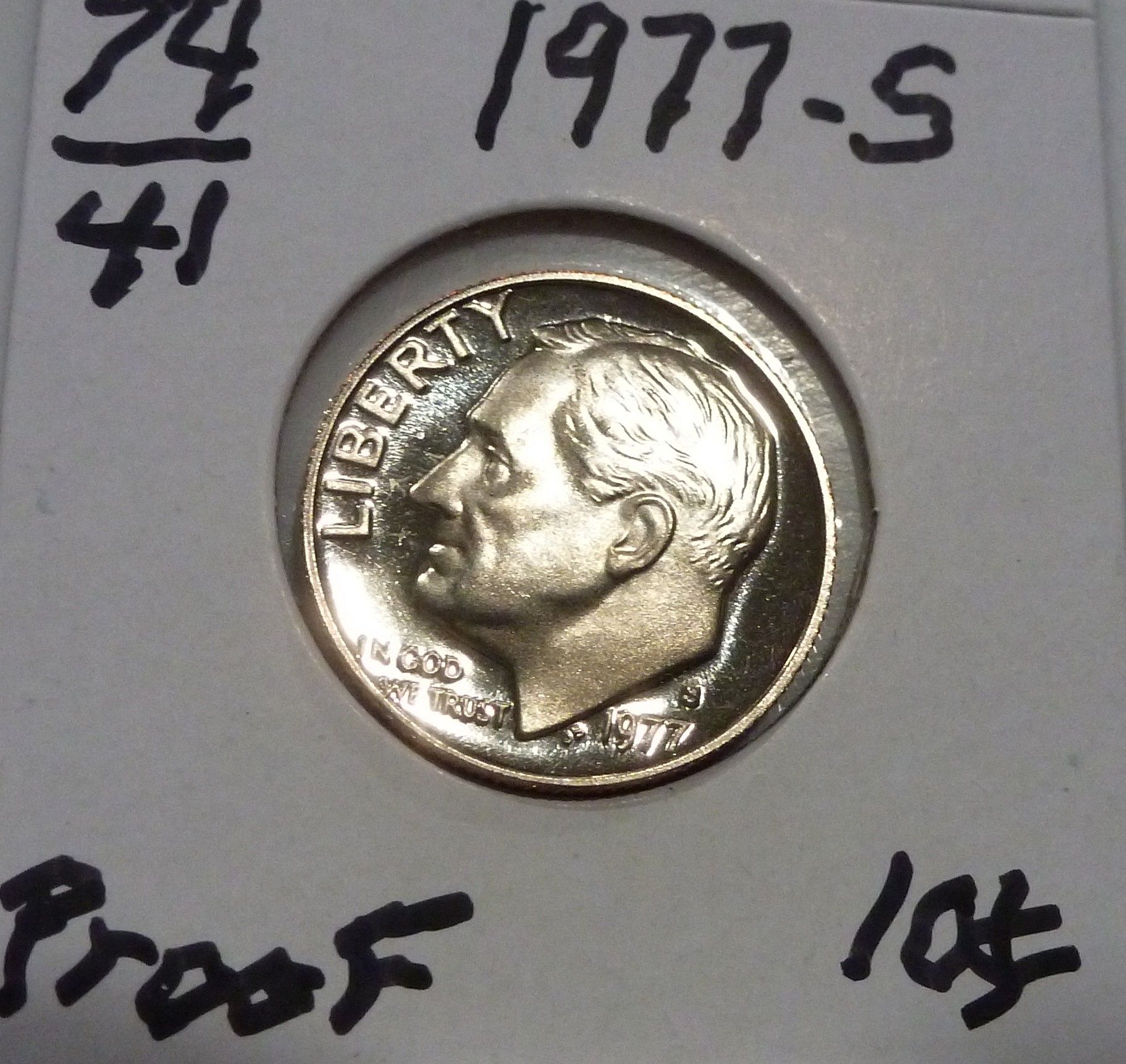 1977-S GEM Brilliant Proof Roosevelt Dime (150-41) - For Sale, Buy Now ...