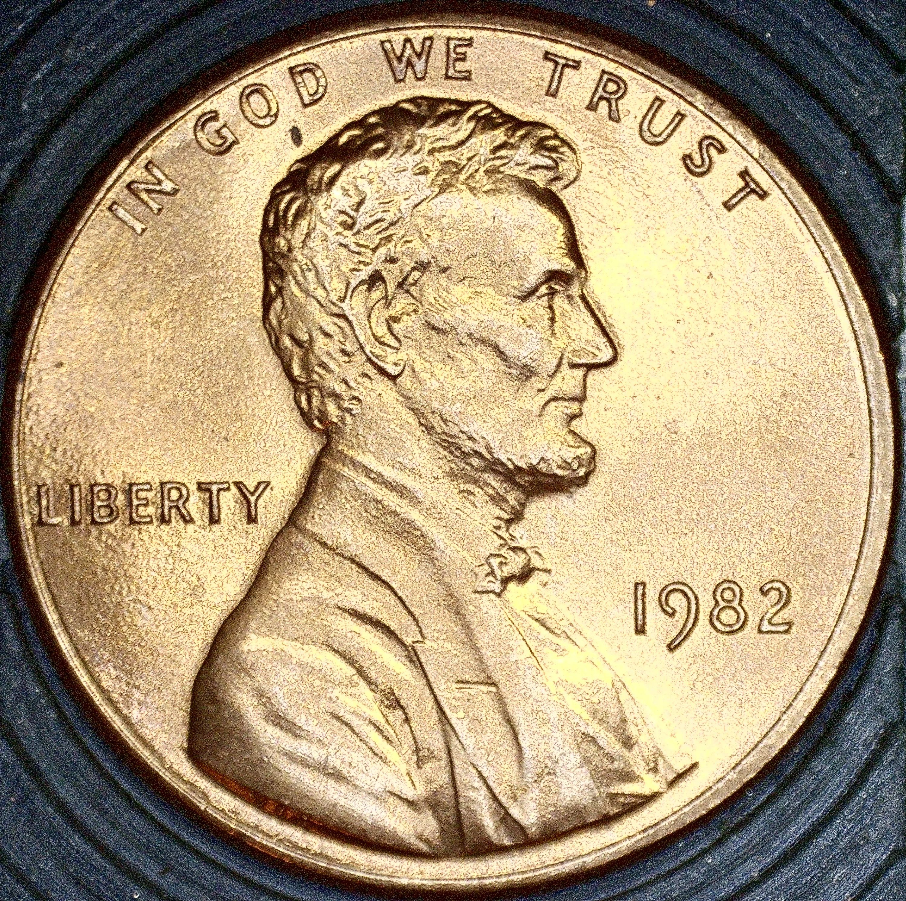 1982 P Lincoln Memorial Cent Small Cents: Zinc - Small Date BU or ...