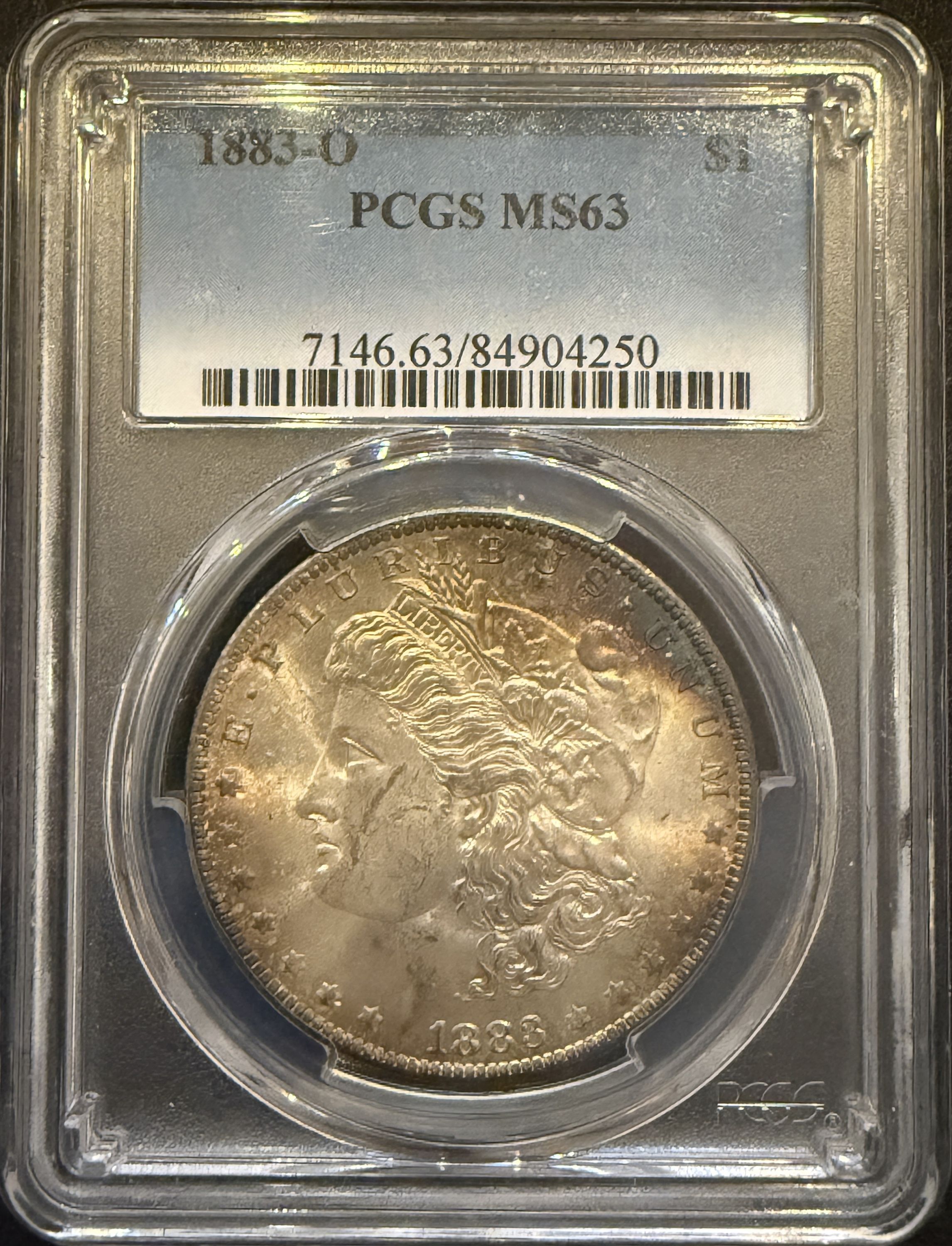 1883-O Morgan Silver Dollar, MS63 PCGS (11894) - For Sale, Buy Now ...