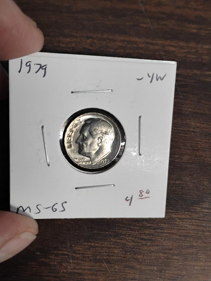 1979-P ROOSEVELT DIME MS-65 - For Sale, Buy Now Online - Item #953397