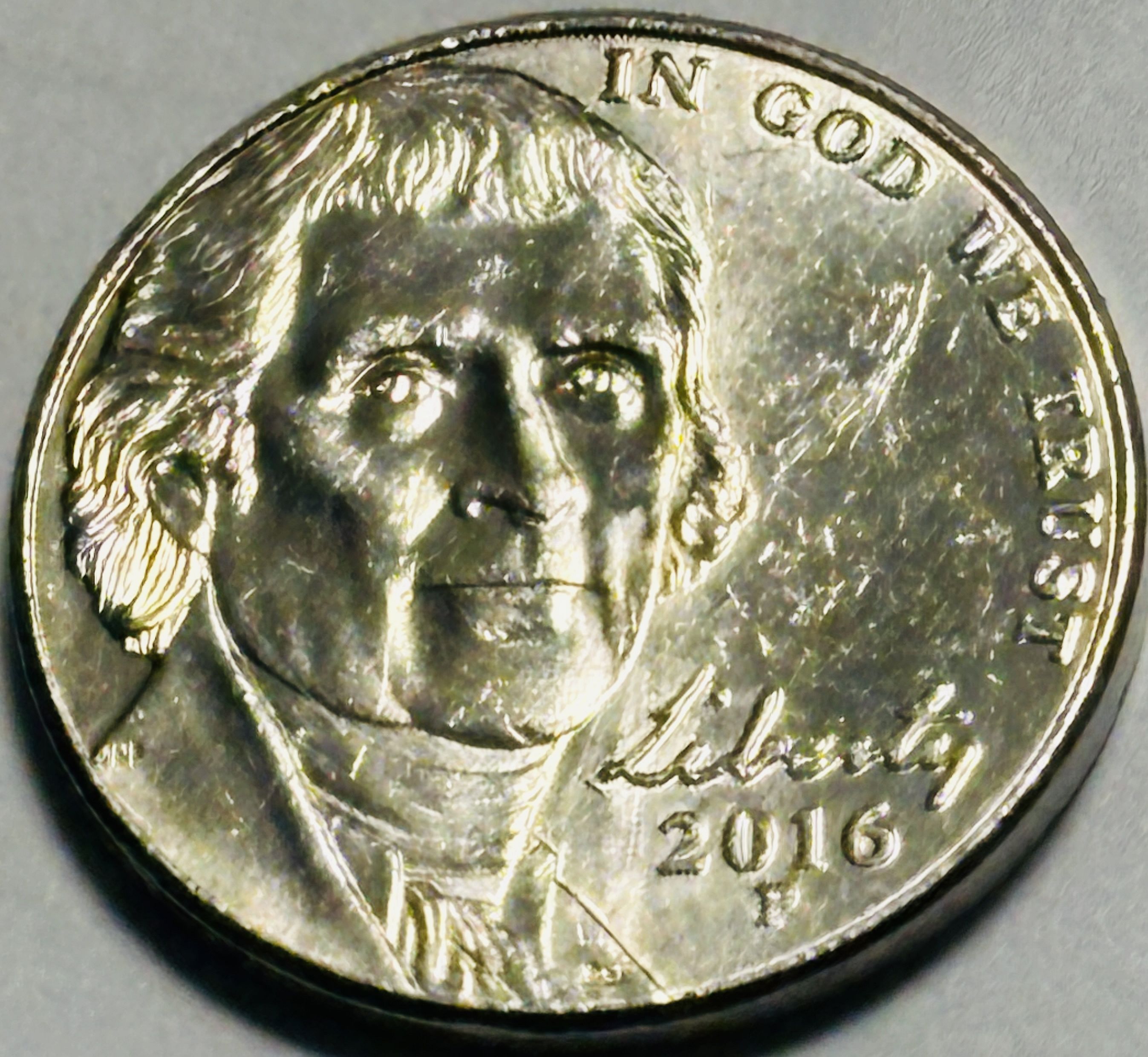 2016 P Jefferson Nickels - For Sale, Buy Now Online - Item #953497