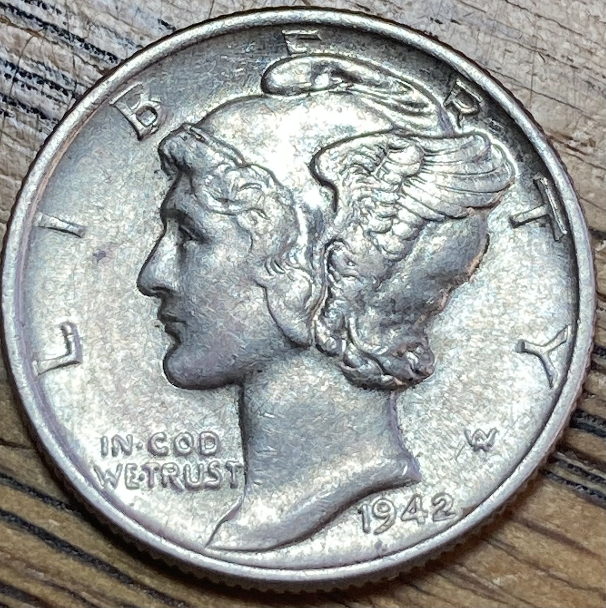 1942 mercury dime in EXTREMELY FINE condition - For Sale, Buy Now ...