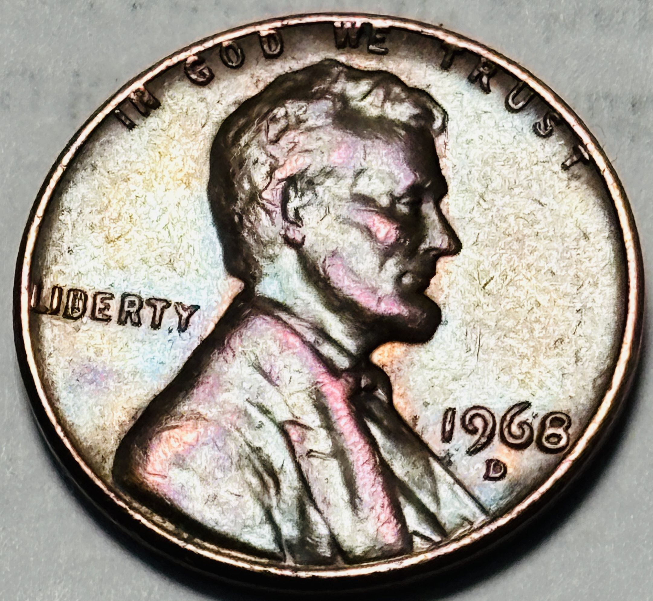 1968 D Lincoln Memorial Cent Small Cents - For Sale, Buy Now Online ...