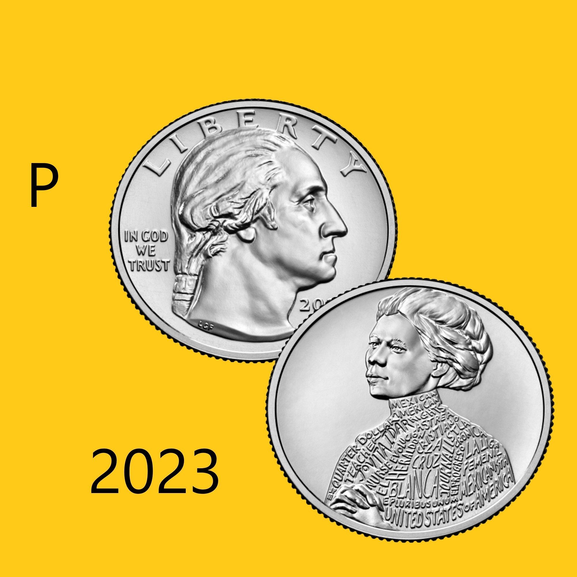 2023 P (1 Coins) American Women Quarters - Jovita Idar (BU) - For Sale ...