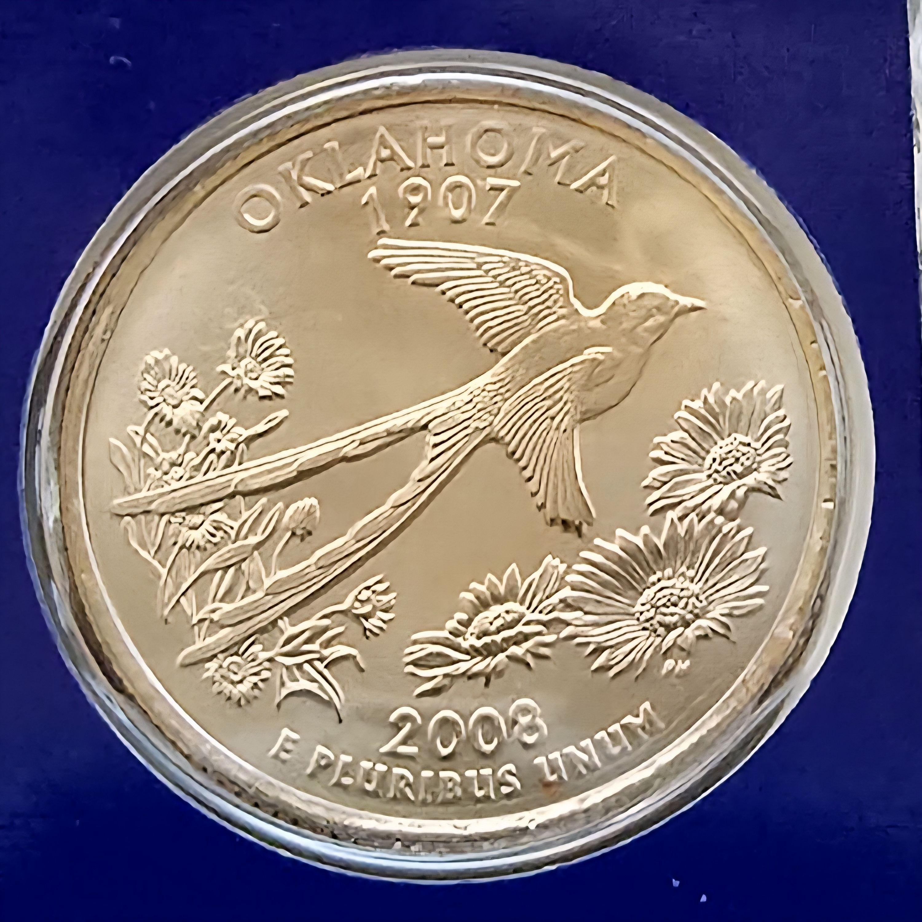 2008-P Oklahoma State Quarter - BU in Original Mint Cello (P23) - For ...