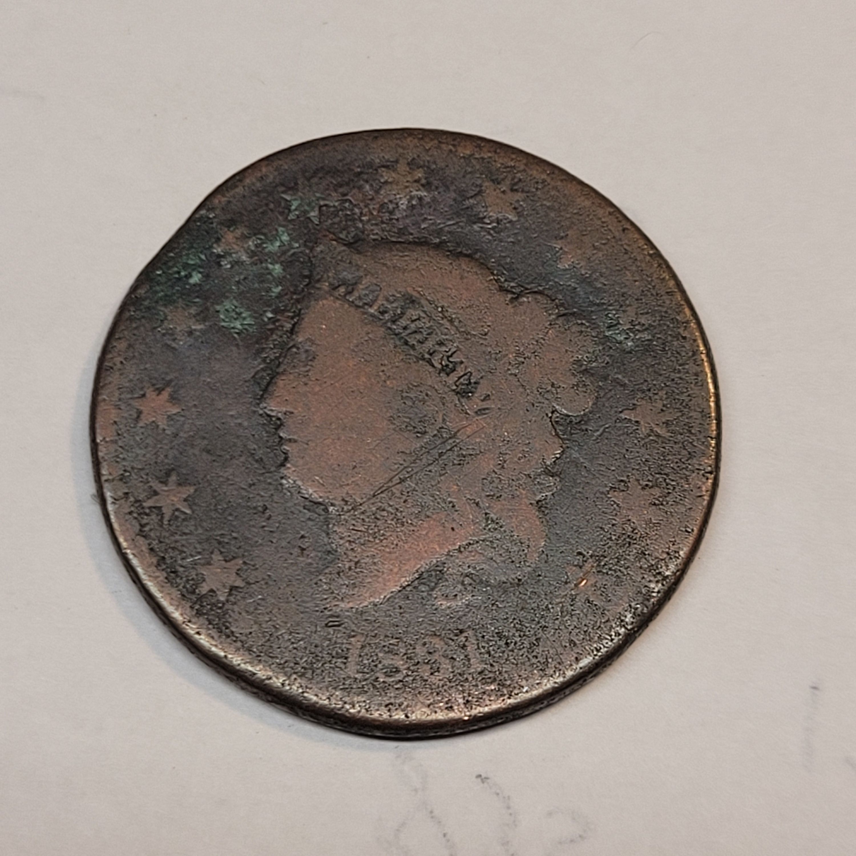 1831 large cent - For Sale, Buy Now Online - Item #955654