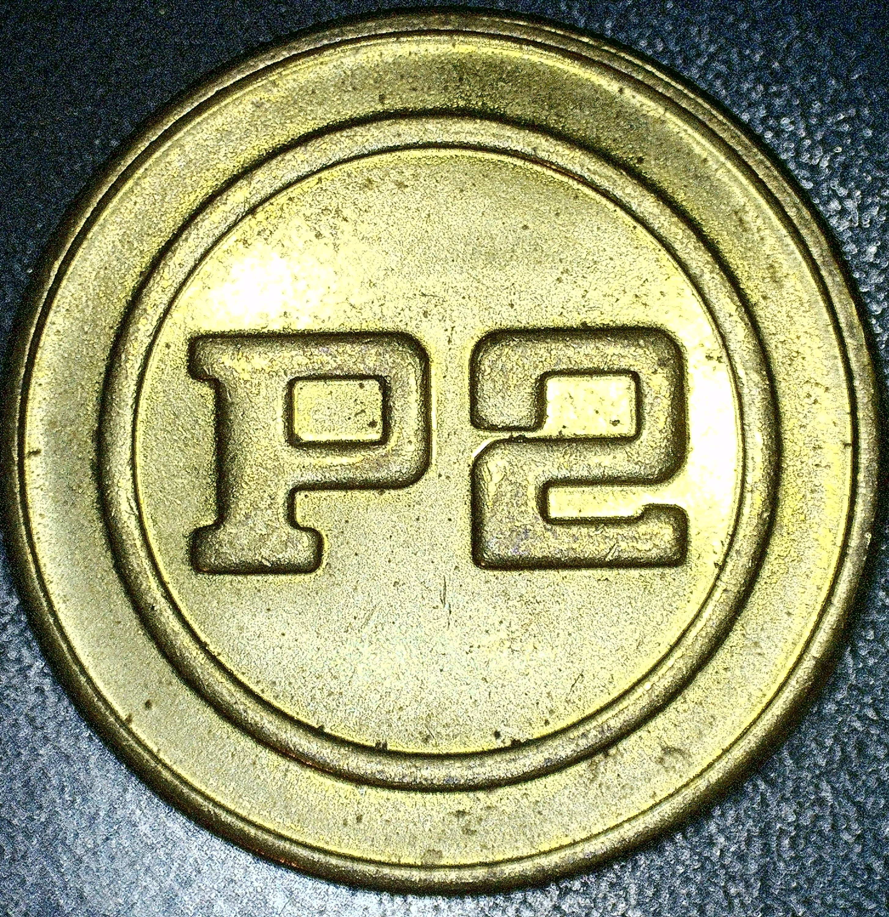 Player 2 Arcade Bar Appleton, WI Game Token 24mm - For Sale, Buy Now ...