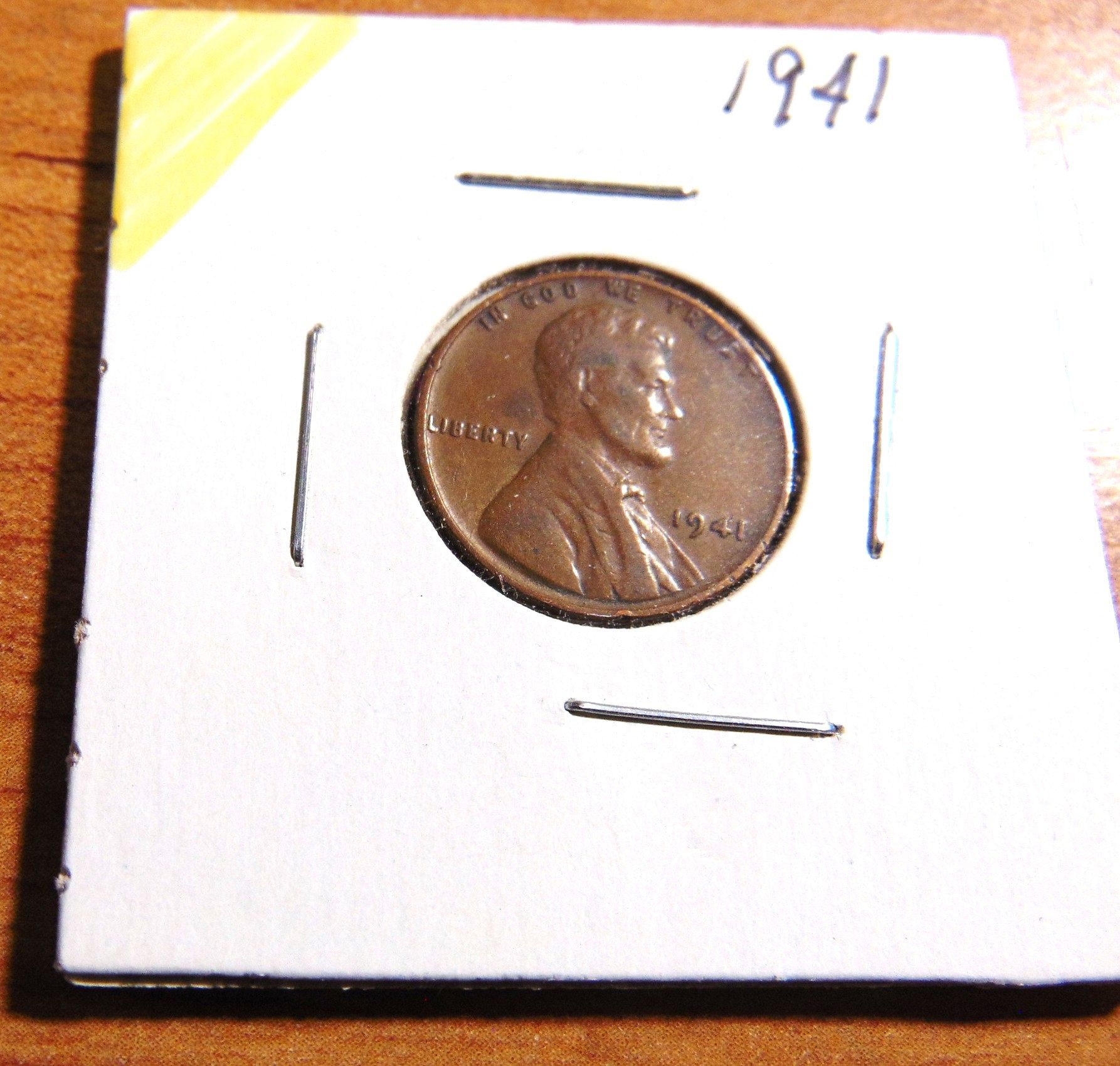 1941 P Lincoln Wheat Cent Small Cents - For Sale, Buy Now Online - Item ...