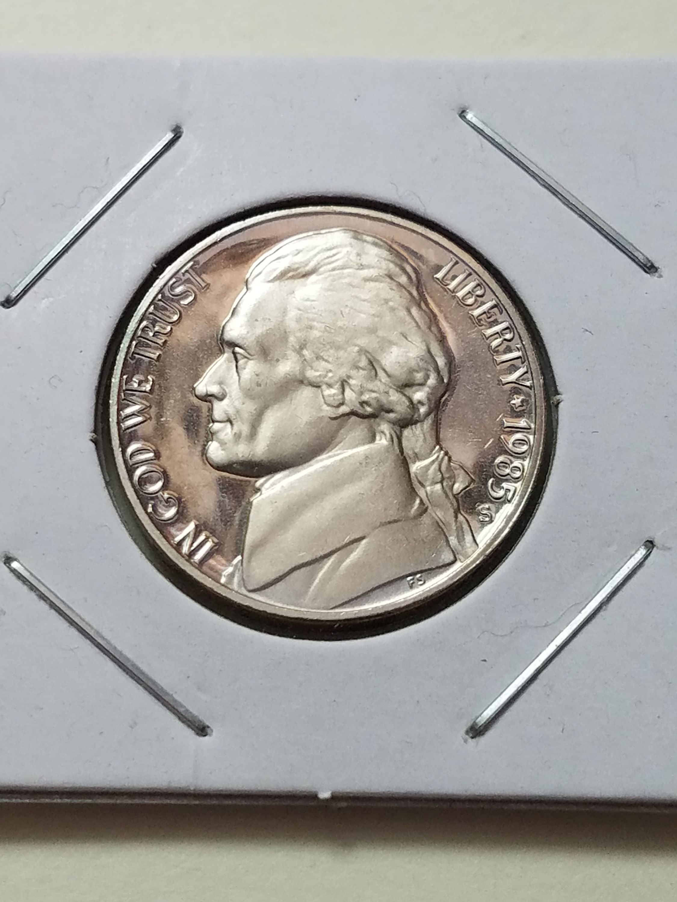 1985 S Jefferson Nickel Proof - For Sale, Buy Now Online - Item #957107