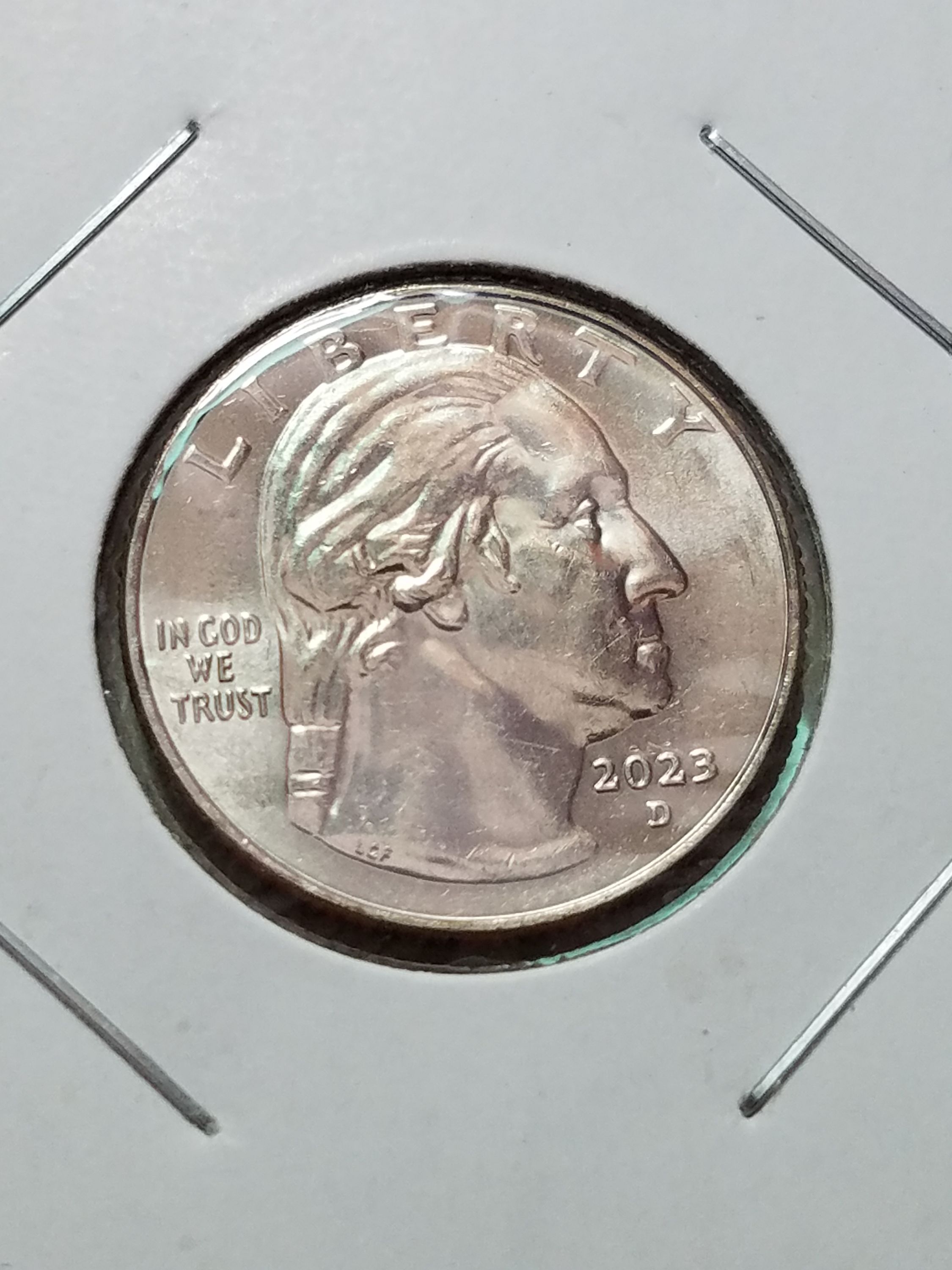 2023 D American Women Edith Kanakaole Washington Quarter Strike Through ...