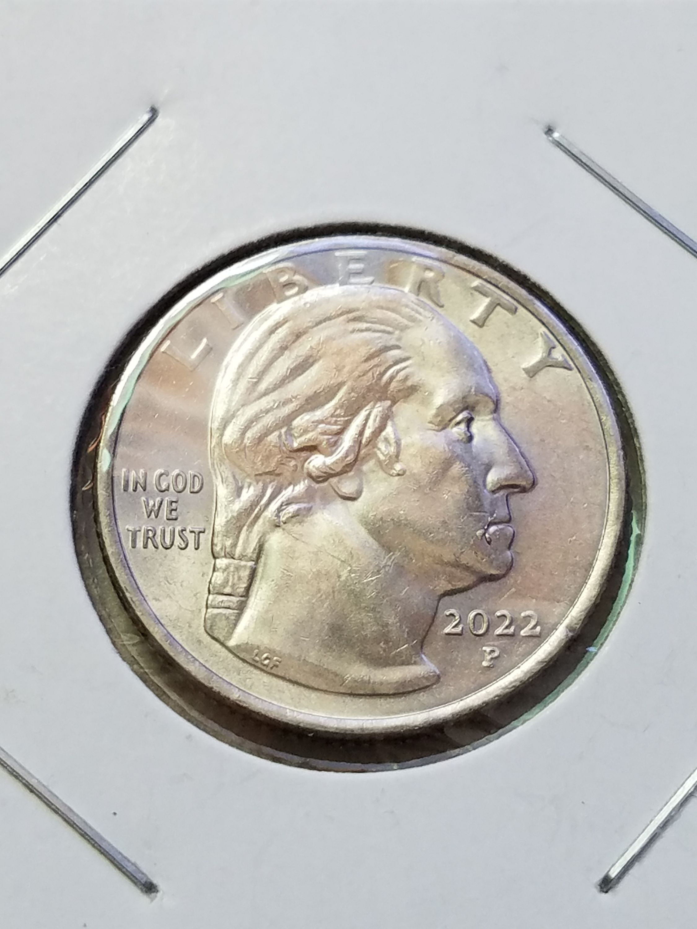 2022 P American Women Wilma Mankiller Washington Quarter Drooling ...