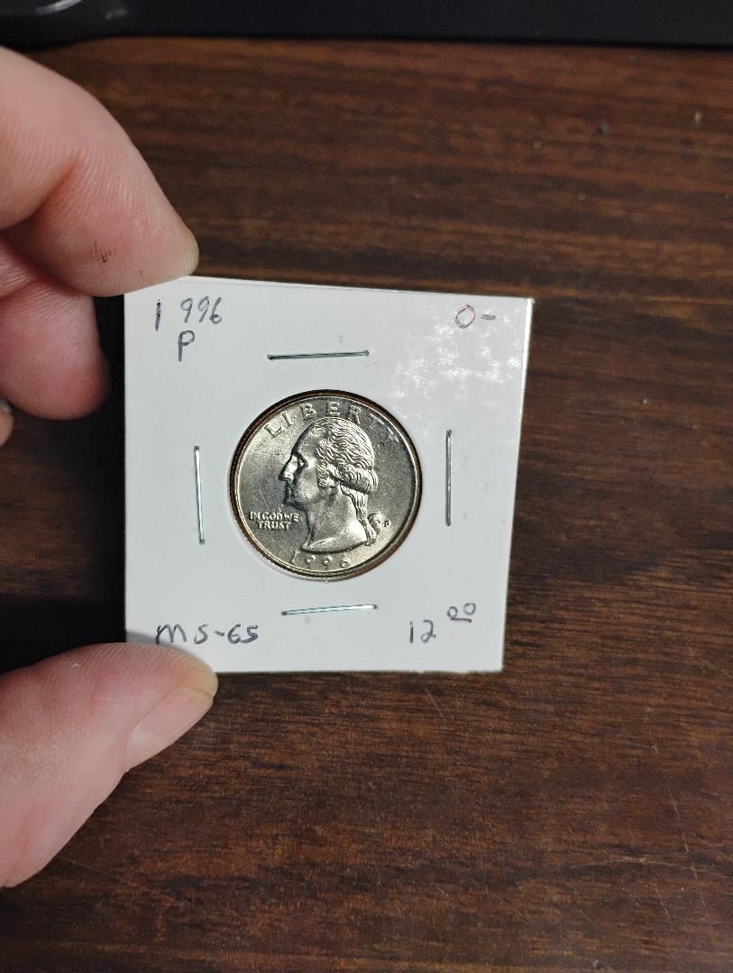 1996-P WASHINGTON QUARTER MS-65 - For Sale, Buy Now Online - Item #957274