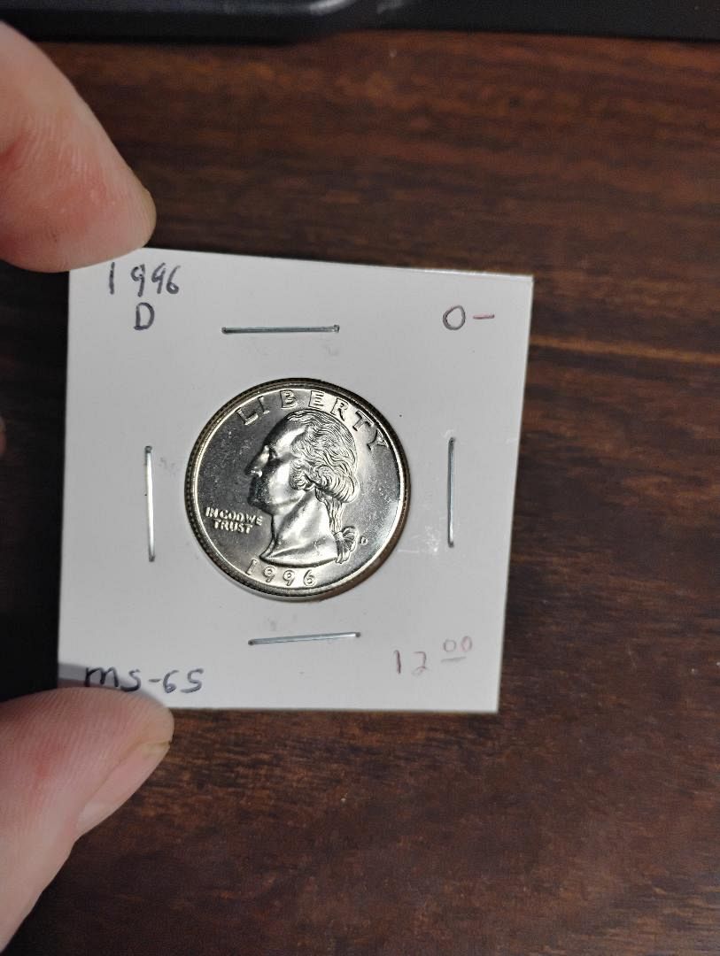 1996-D WASHINGTON QUARTER MS-65 - For Sale, Buy Now Online - Item #957278