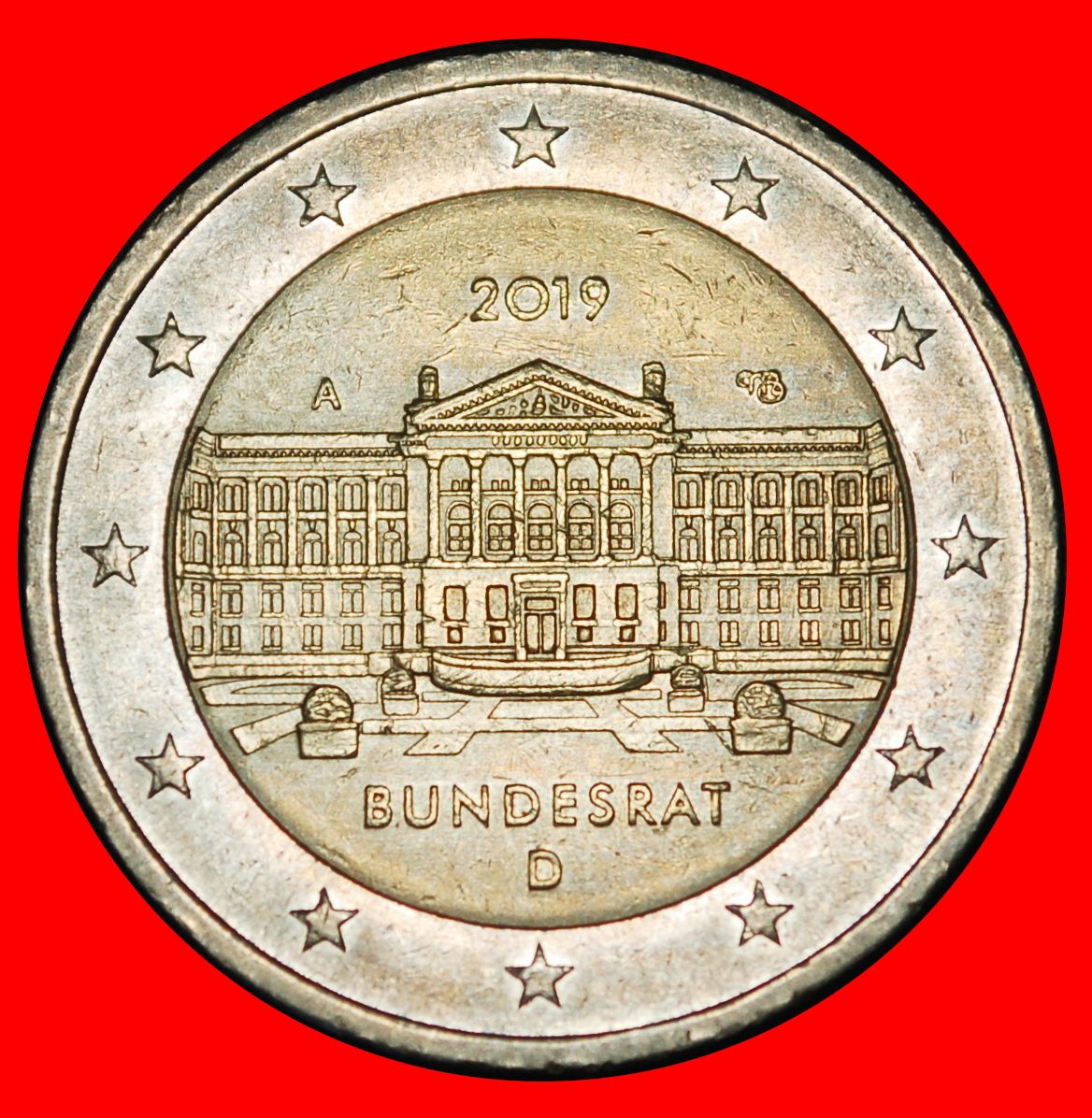 PRUSSIA: GERMANY ★ 2 EUROS 2019A NON-PHALLIC TYPE 2008-2025! DIE I ...
