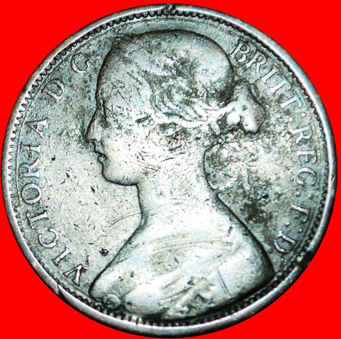 MISTRESS OF SEAS: GREAT BRITAIN ★ PENNY 1863! SHIP! VICTORIA (1837-1901 ...