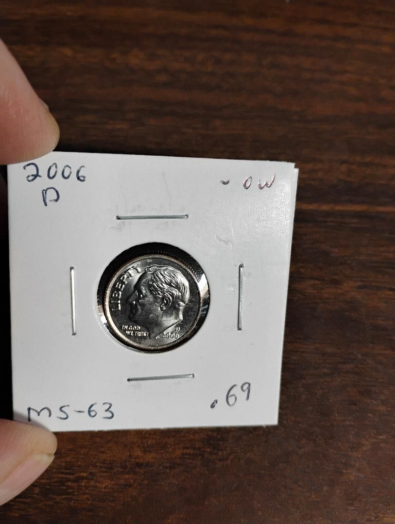 2006-D ROOSEVELT DIME MS-63 - For Sale, Buy Now Online - Item #957913