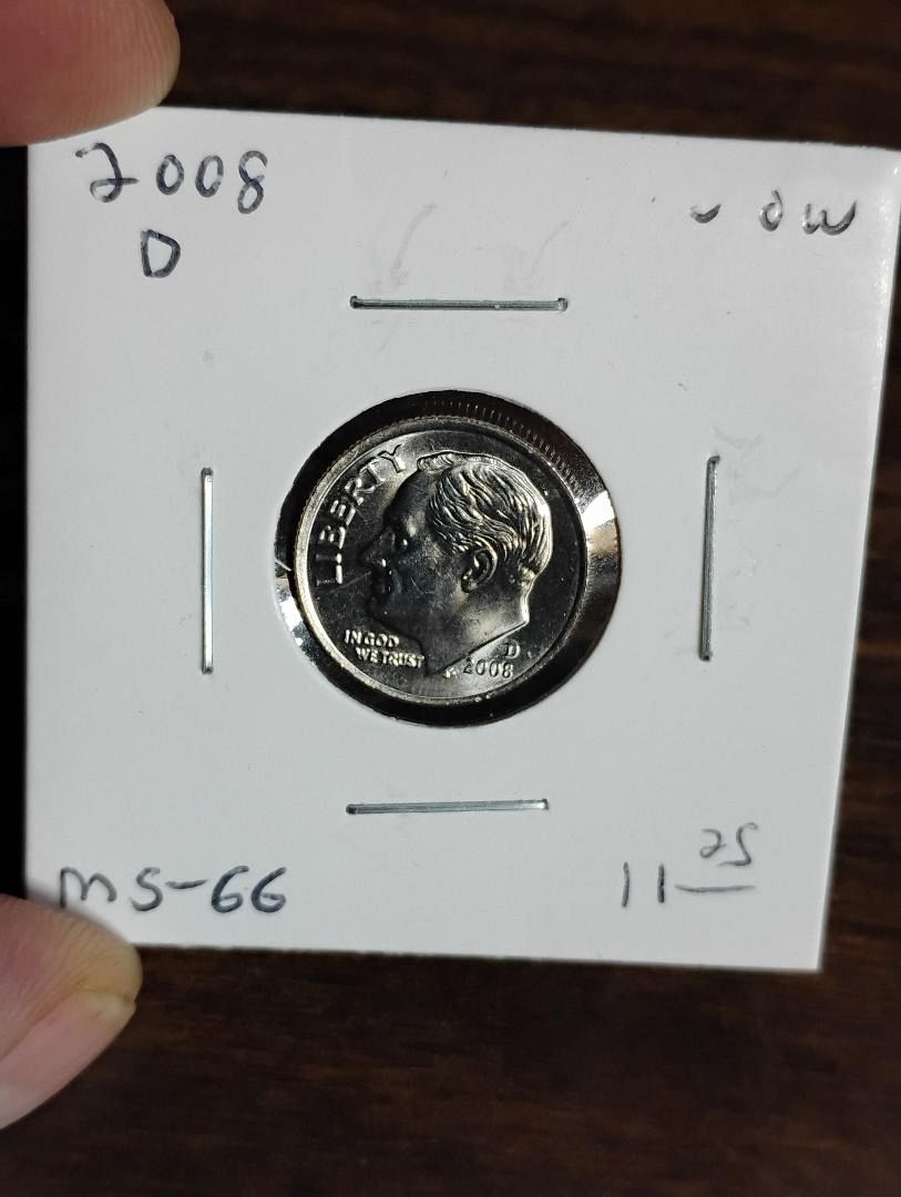 2008-D ROOSEVELT DIME MS-66 - For Sale, Buy Now Online - Item #957919