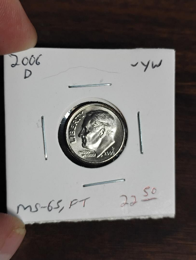 2006-D ROOSEVELT DIME MS-65 , FT LOT # 2 - For Sale, Buy Now Online ...