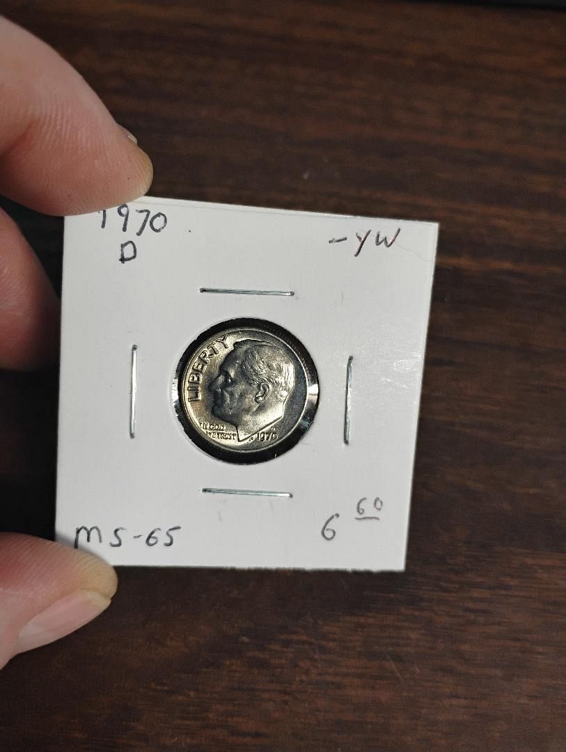 1970-D ROOSEVELT DIME MS-65 - For Sale, Buy Now Online - Item #958102